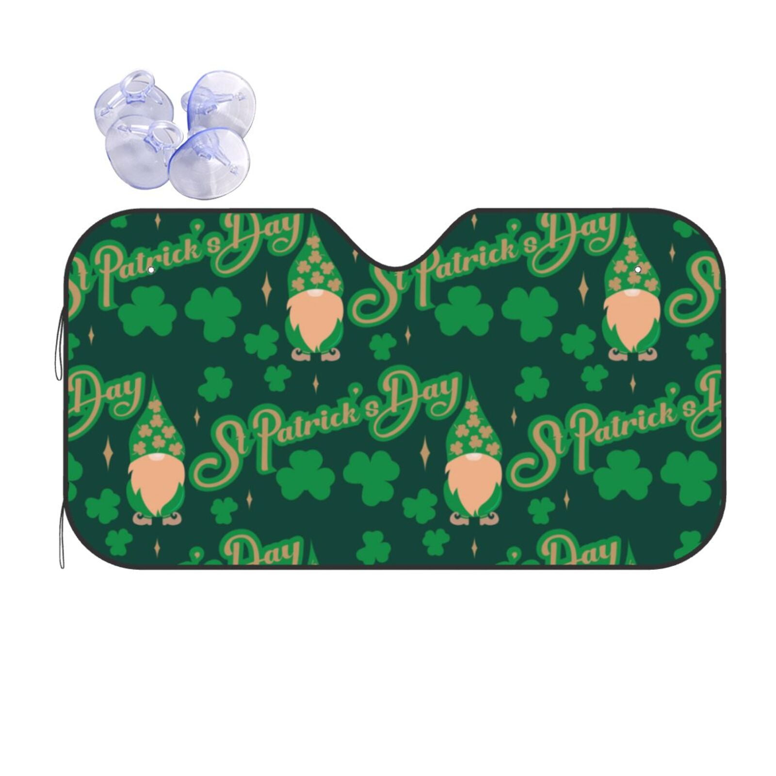 Kdxio St Patrick's Day9 Print Front Windshield Sun Shade,Folding Auto ...