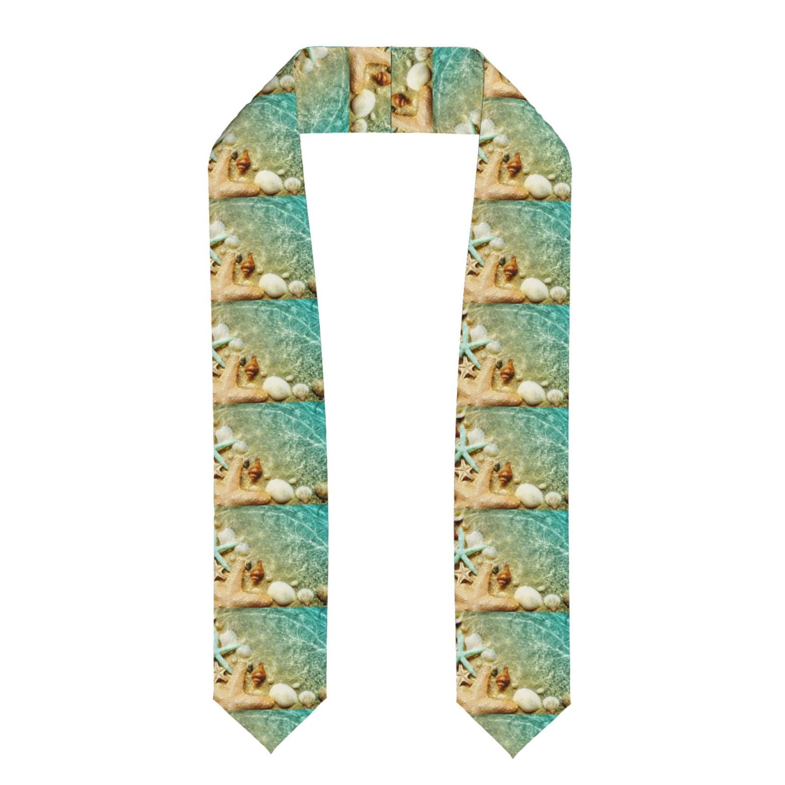 Kdxio Starfish And Seashell Graduation Stole Class, Graduation Sash ...