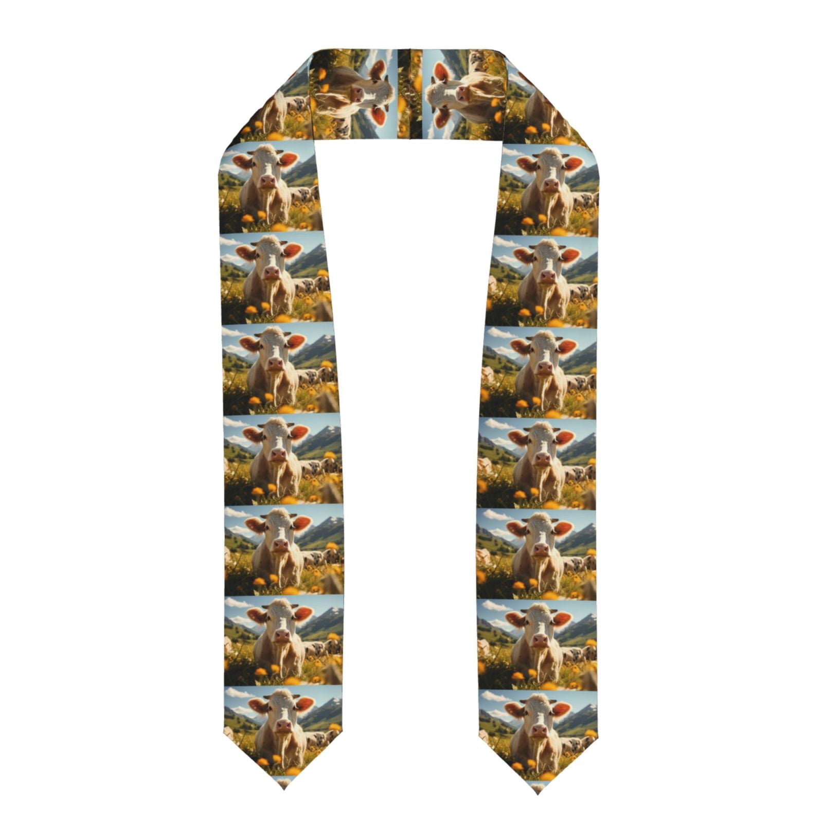 Kdxio Sunflower Cow Pasture Graduation Stole Class, Graduation Sash ...