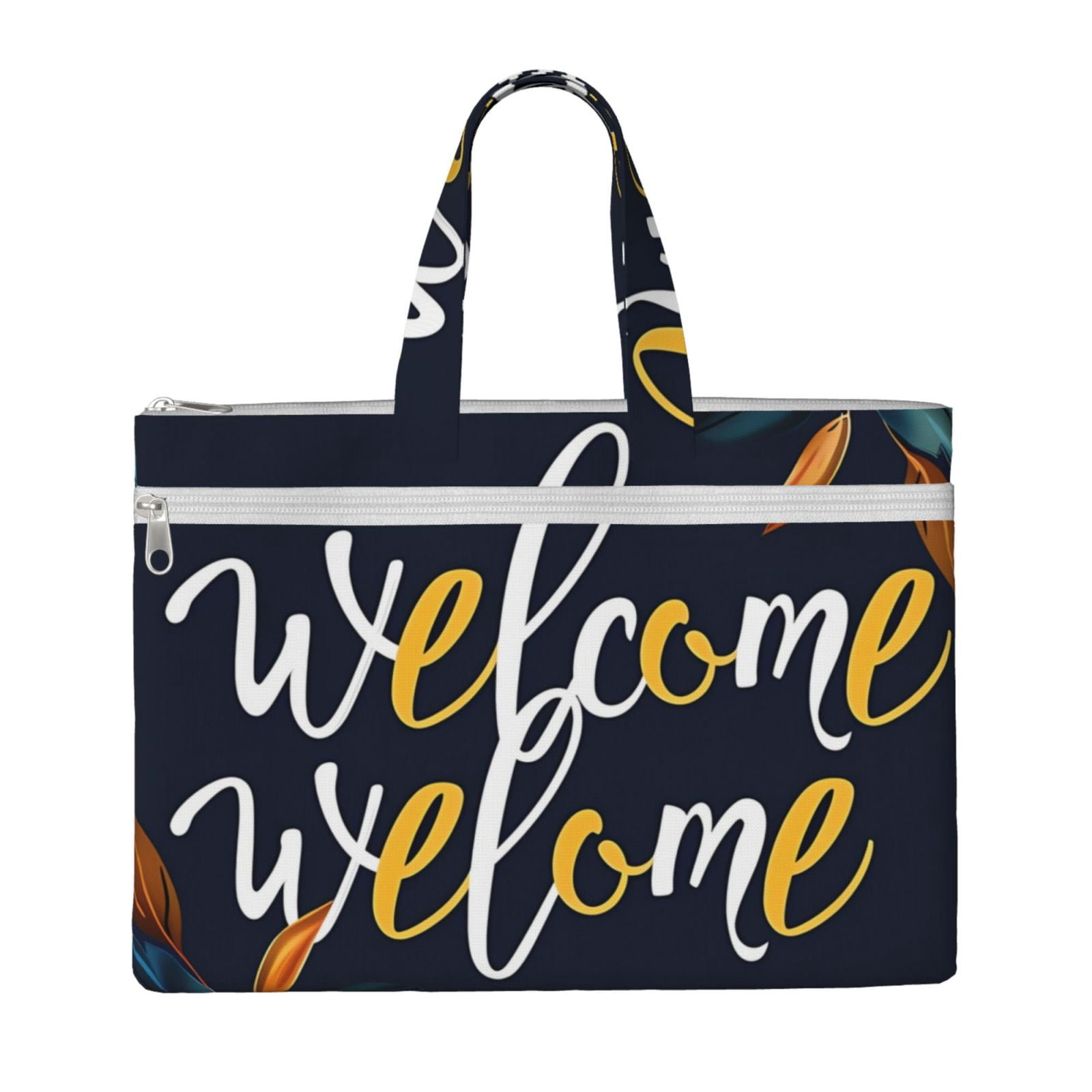 Kdxio Sunflower Welcome A File Tote Document Bag Business Briefcase Bag ...