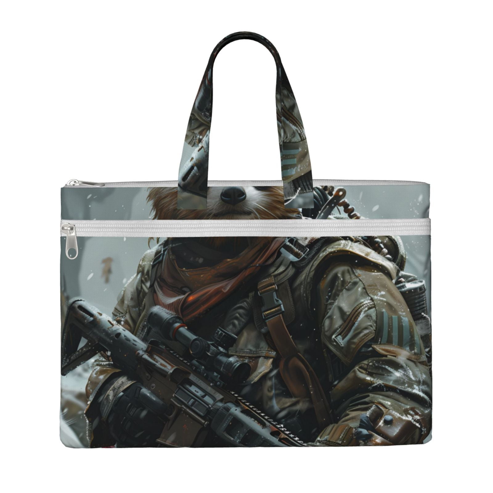 Kdxio Surreal Panda Warrior File Tote Document Bag Business Briefcase ...