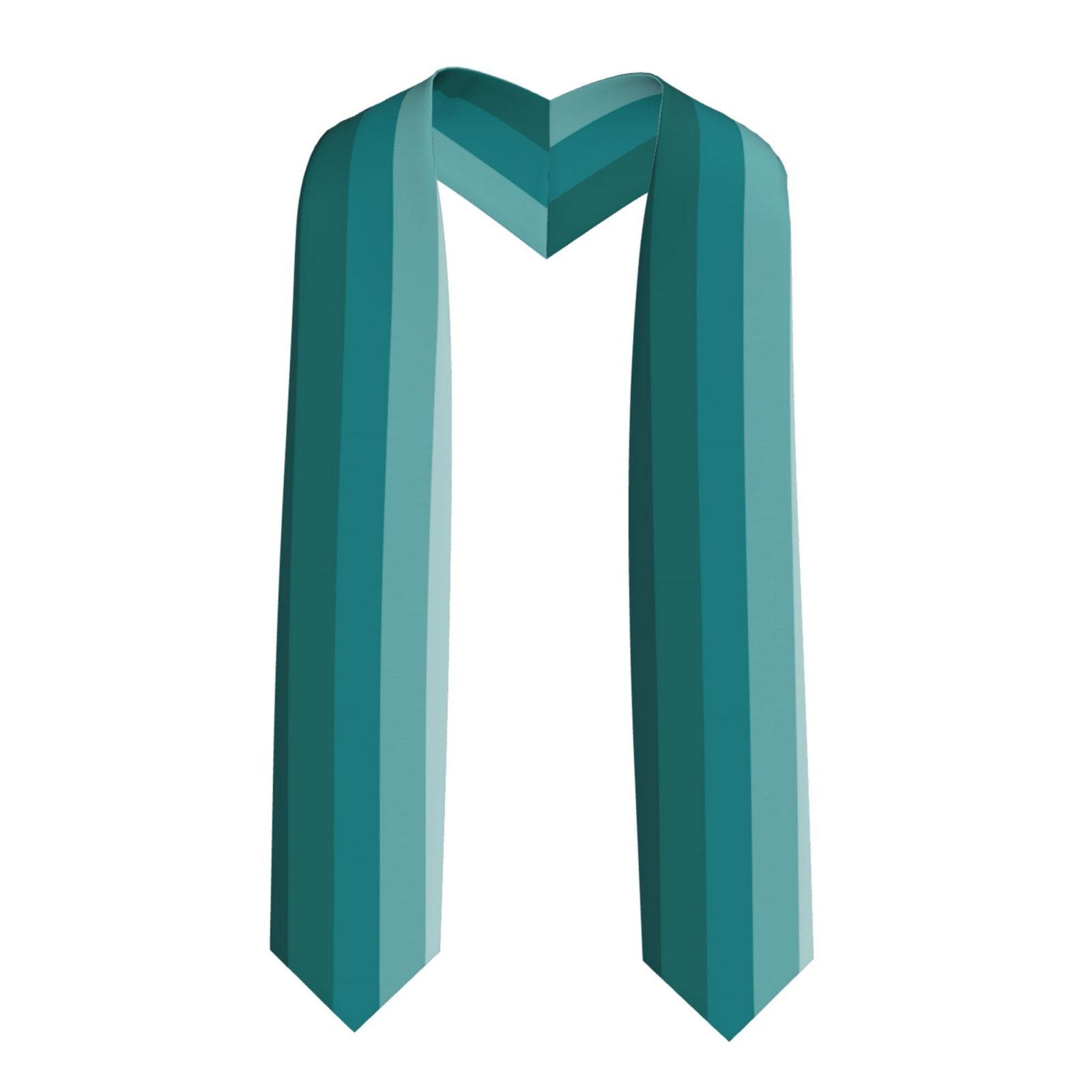 Kdxio Teal Color Graduation Stole Class, Graduation Sash, Unisex Adult ...