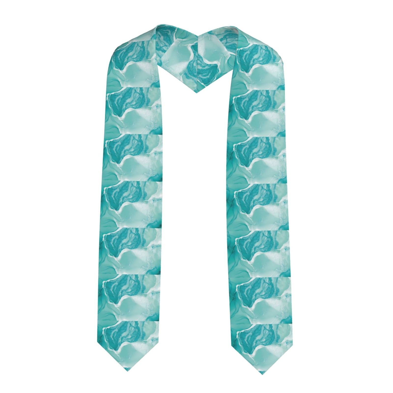 Kdxio Teal Turquoise 1 Graduation Stole Class, Graduation Sash, Unisex ...