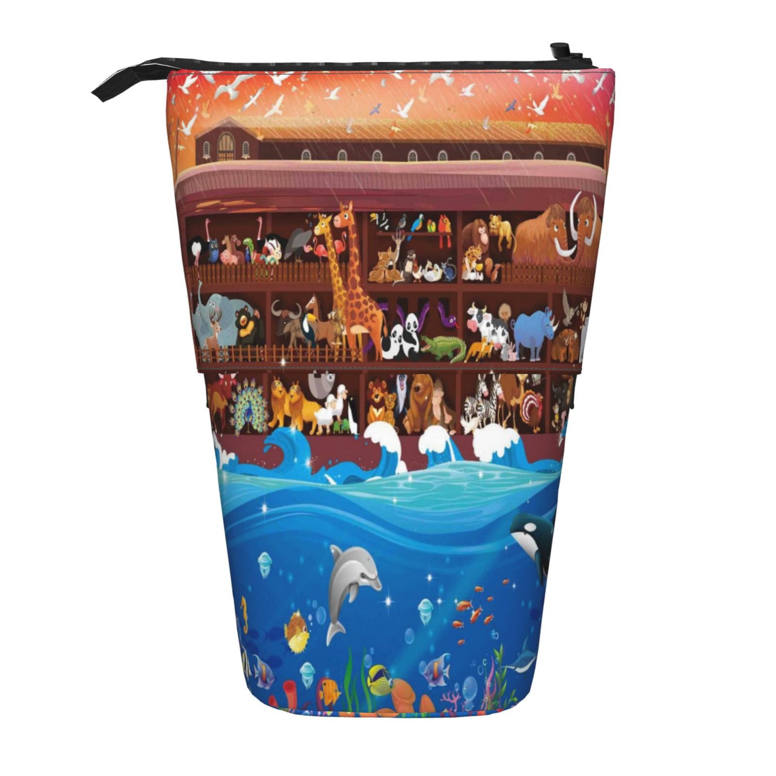 Kdxio Telescopic Pencil Bag Pen Holder Stationery Case,Stand-up ...