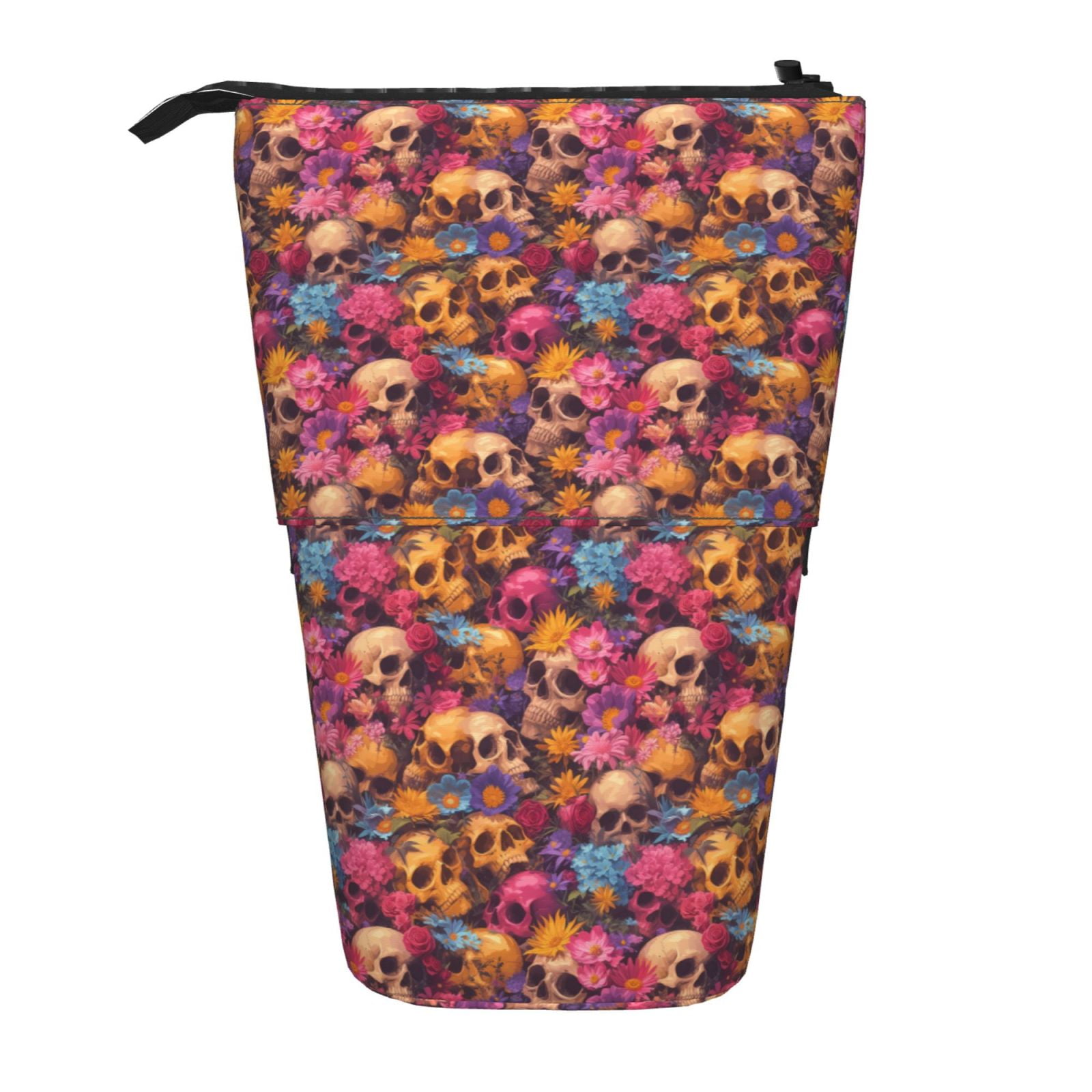 Kdxio Telescopic Pencil Bag Pen Holder Stationery Case,Stand-up ...