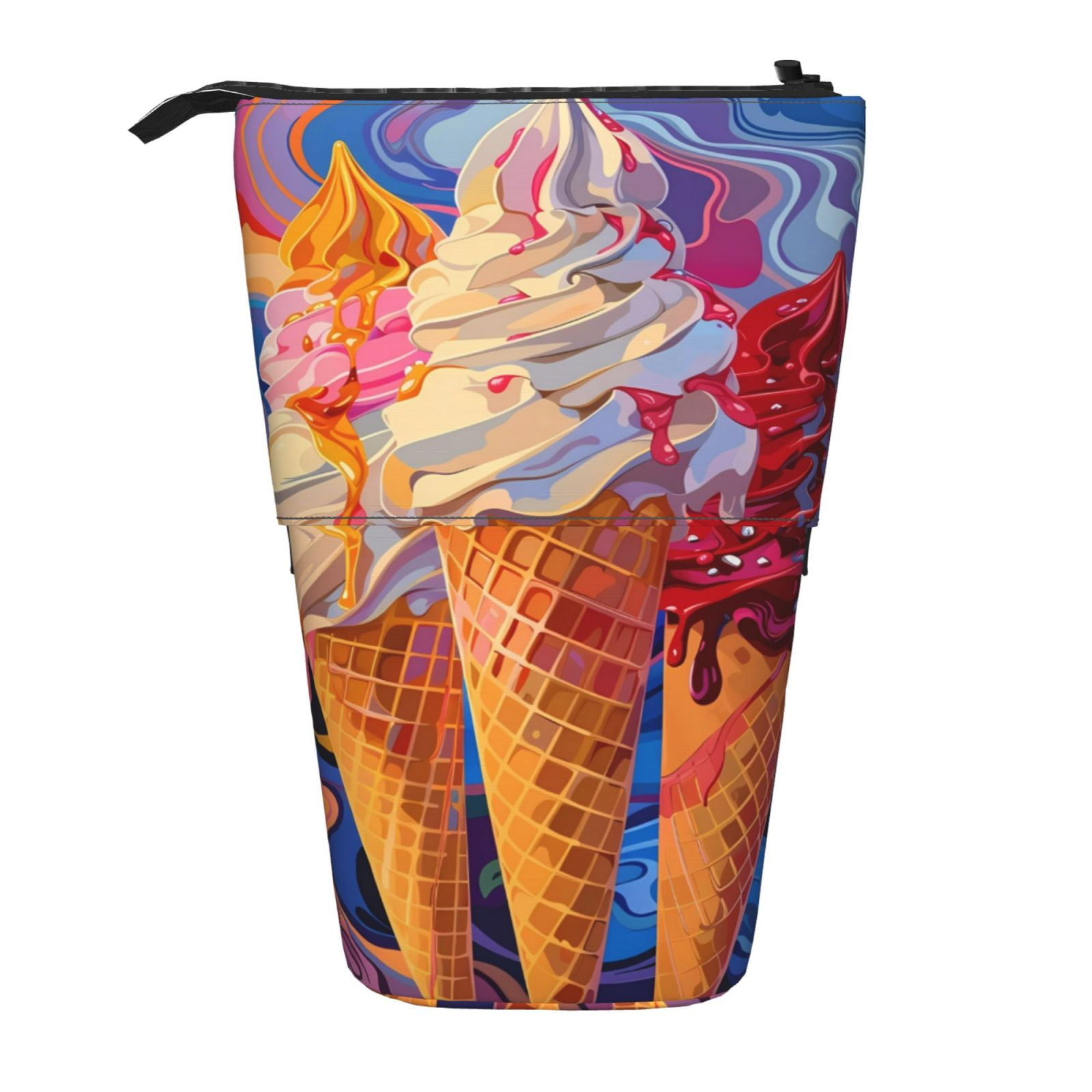 Kdxio Telescopic Pencil Bag Pen Holder Stationery Case,Stand-up ...