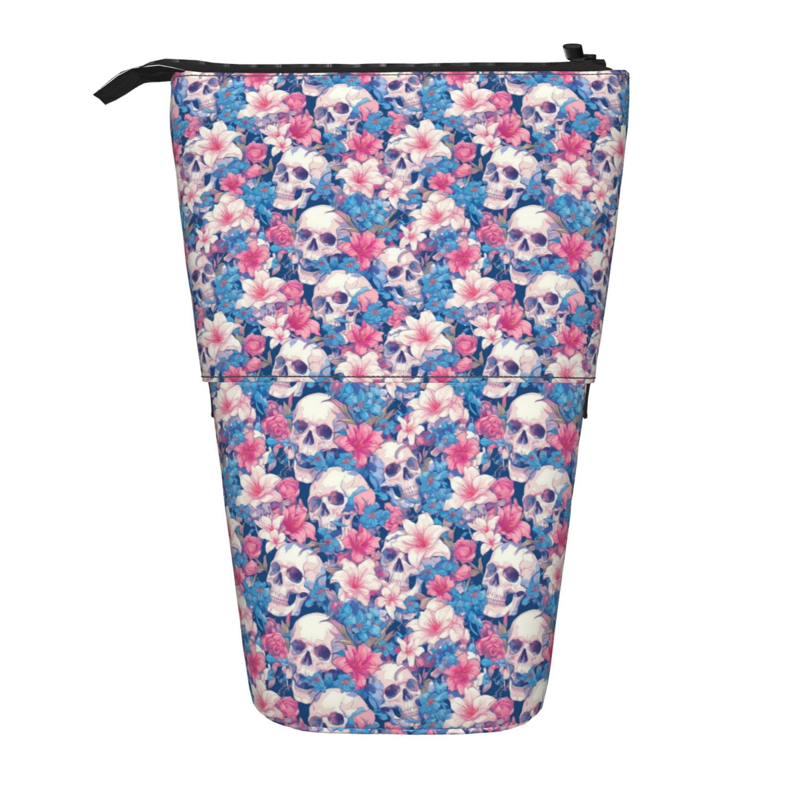 Kdxio Telescopic Pencil Bag Pen Holder Stationery Case,Stand-up ...