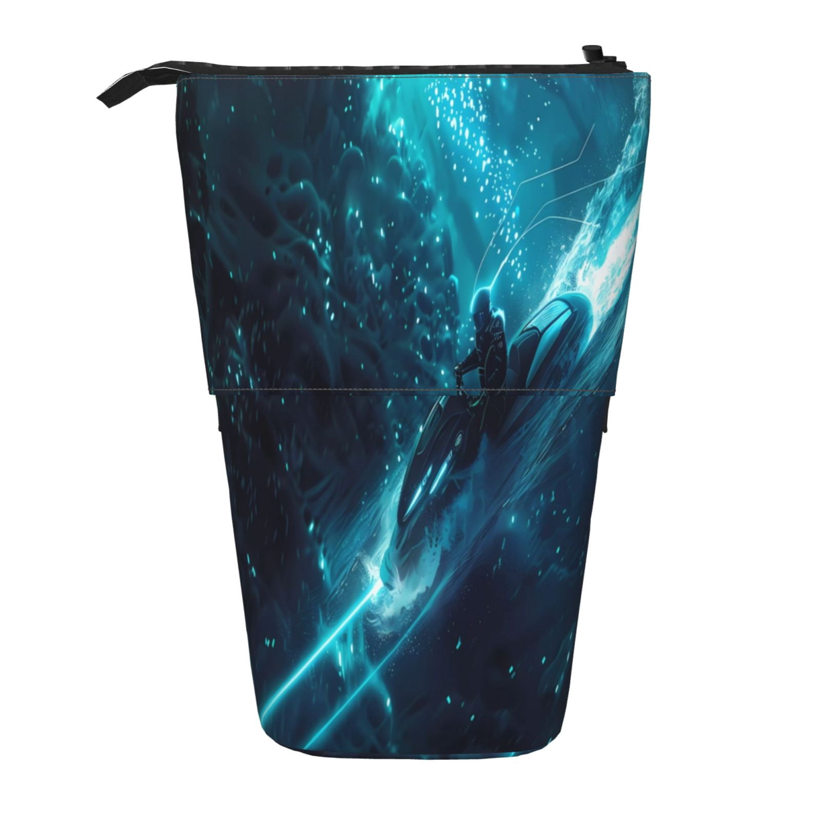 Kdxio Telescopic Pencil Bag Pen Holder Stationery Case,Stand-up ...