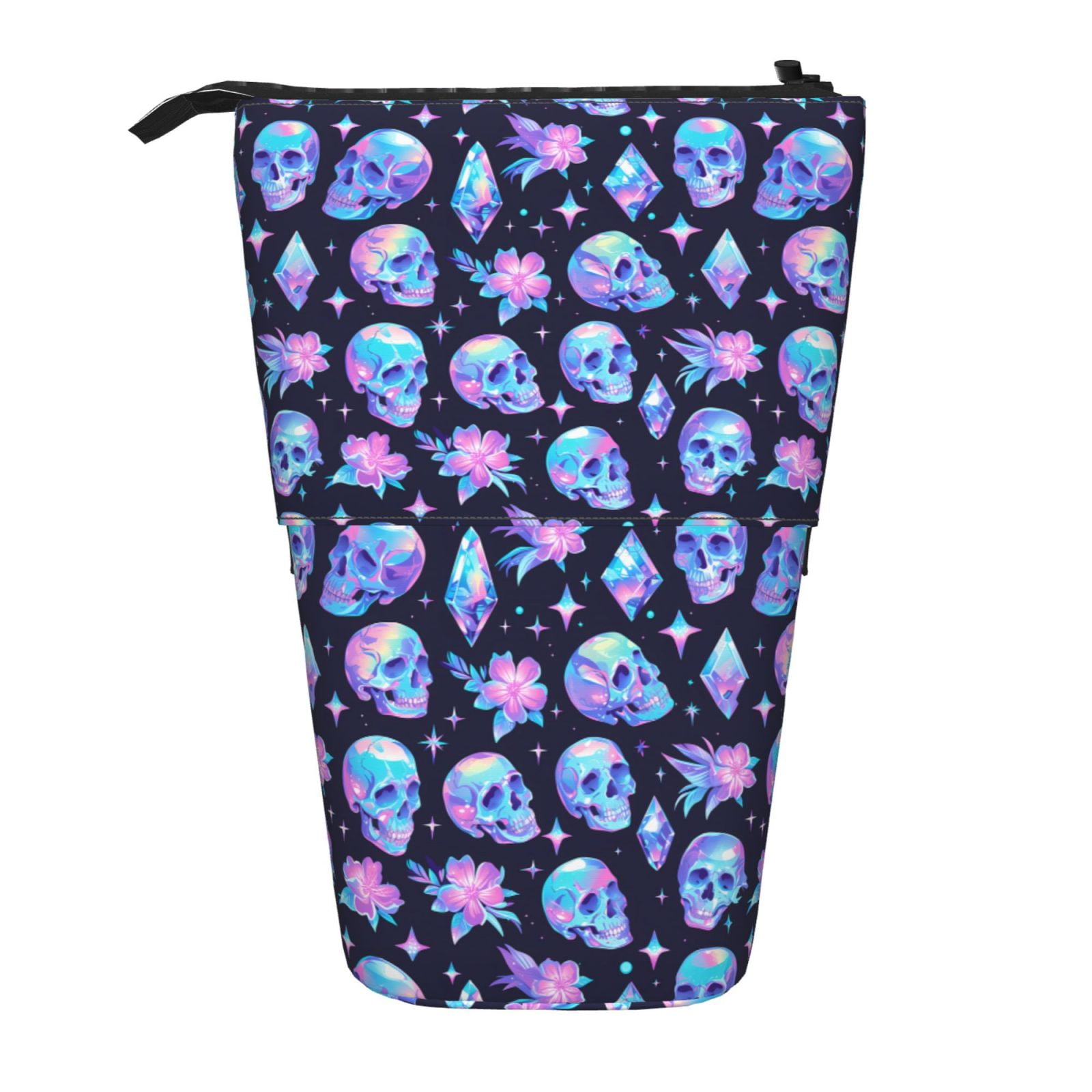 Kdxio Telescopic Pencil Bag Pen Holder Stationery Case,Stand-up ...