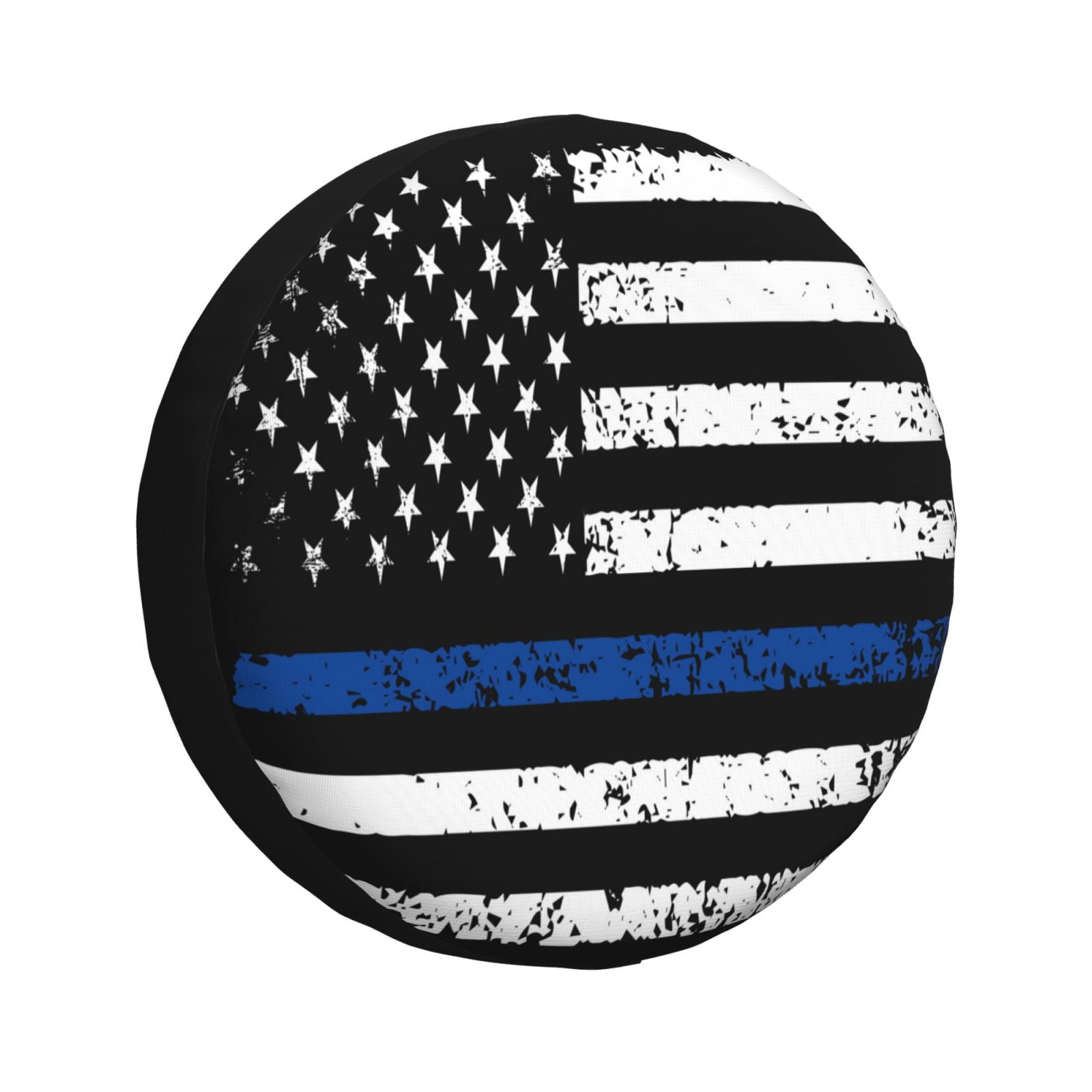 Kdxio Thin Blue Line Flag Tire Cover Wheel Protectors Tyre Covers ...