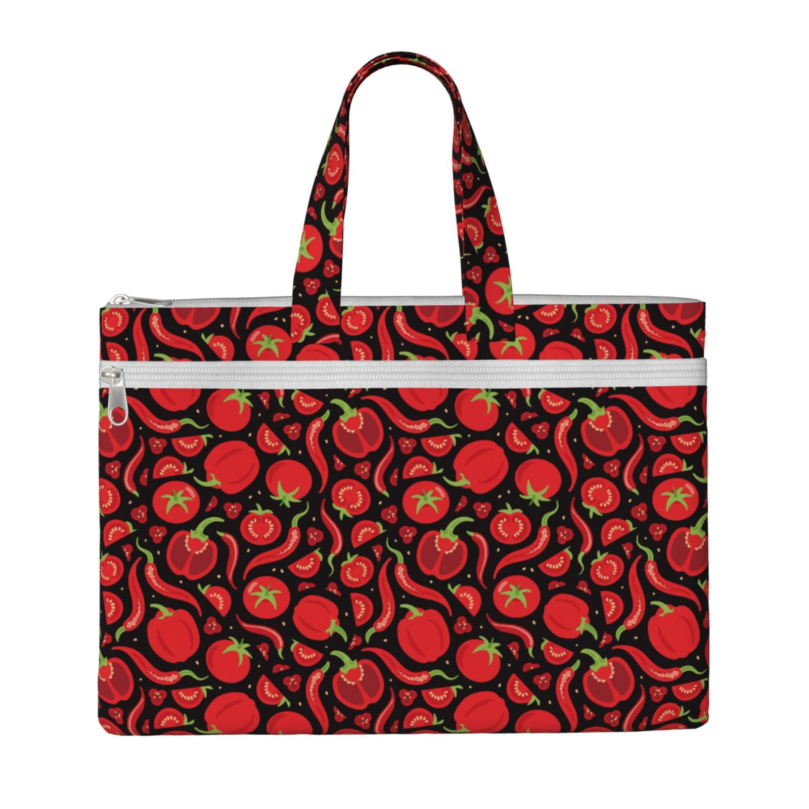 Kdxio Tomatoes And Chili File Tote Document Bag Business Briefcase Bag ...