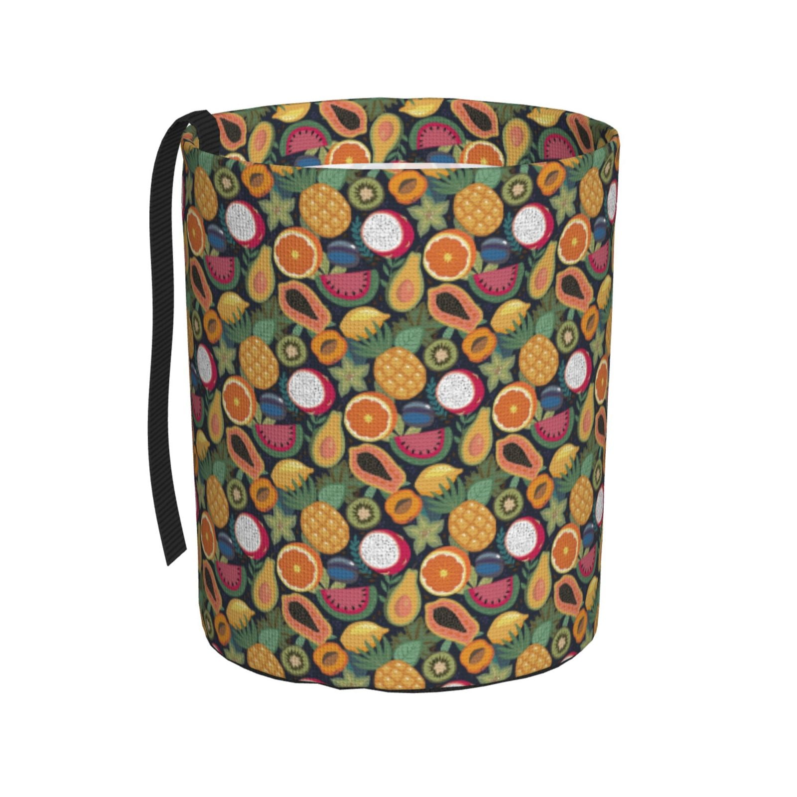Kdxio Tropical Fruits Car Trash Can Garbage Car Accessories Trash Can ...