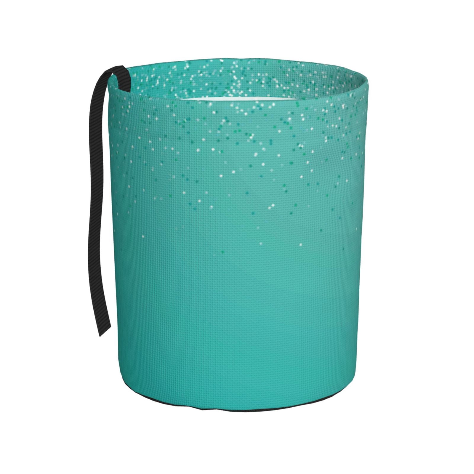 Kdxio Turquoise Glitter Car Trash Can Garbage Car Accessories Trash Can ...