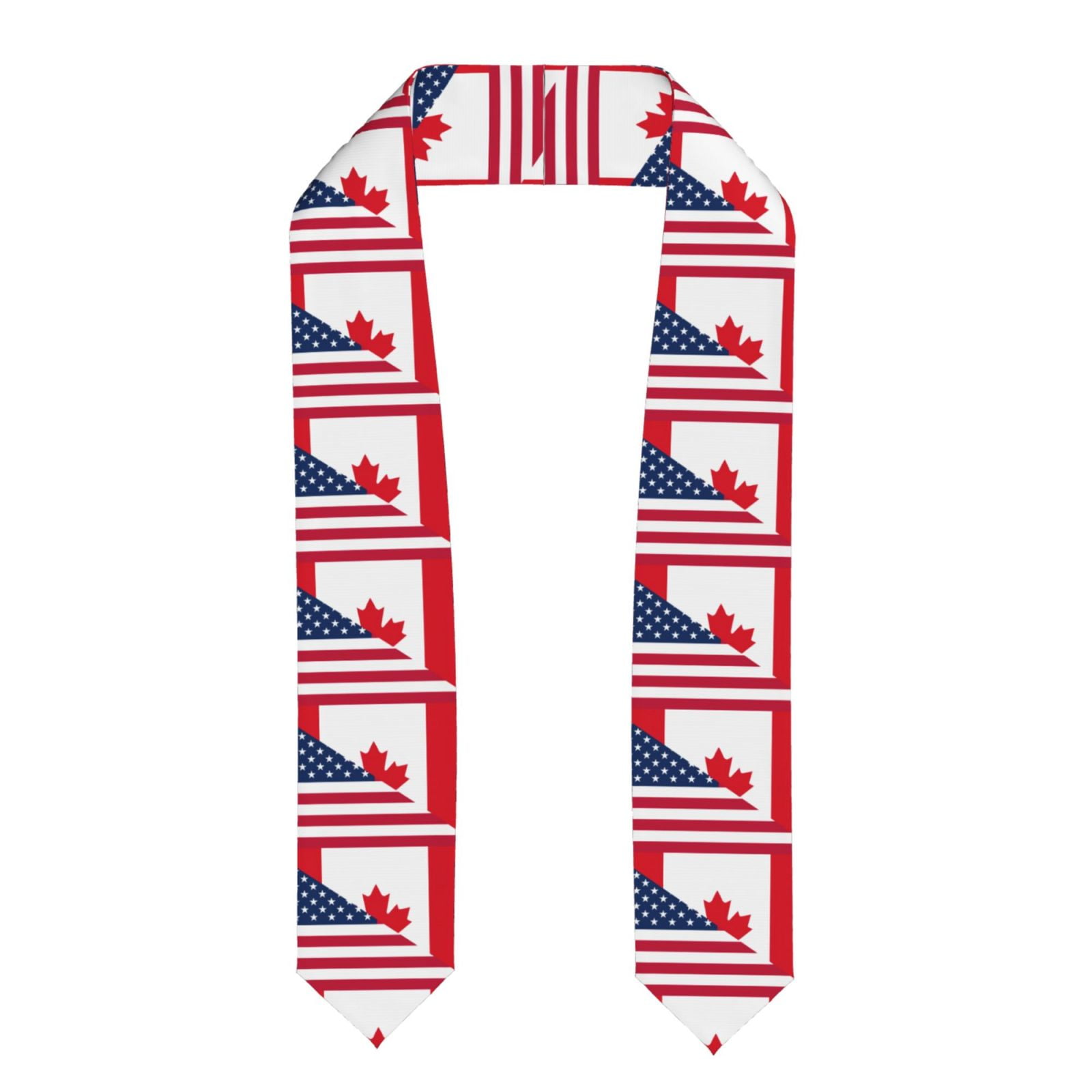 Kdxio USA Canada Flag Graduation Stole Class, Graduation Sash, Unisex ...