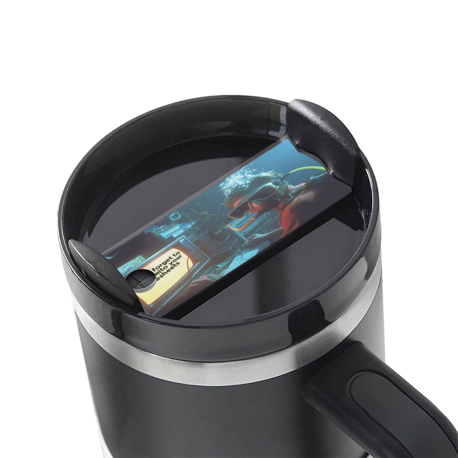 Kdxio Underwater Office Diver Name Plate Compatible Stanley Cups Name ...