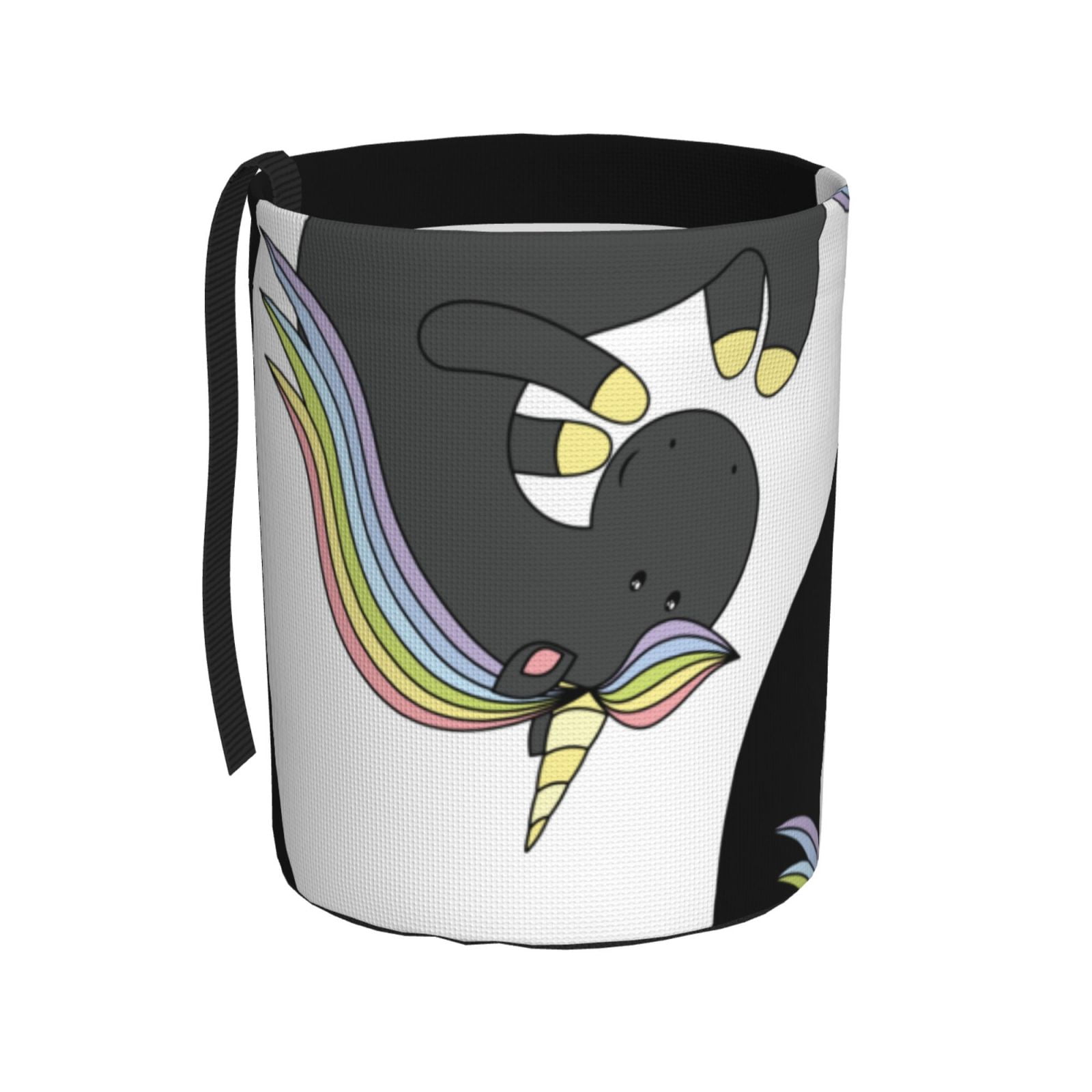 Kdxio Unicorn in Yoga Car Trash Can Garbage Car Accessories Trash Can ...