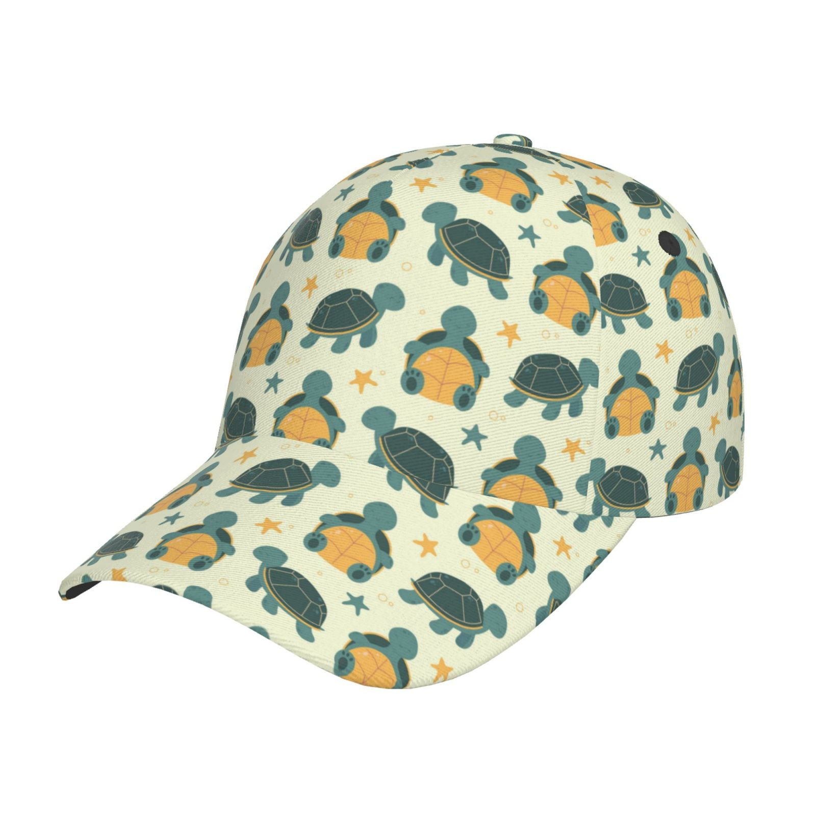 Kdxio Unisex Cartoon Turtles Pattern Baseball Cap Unisex Washed Classic ...