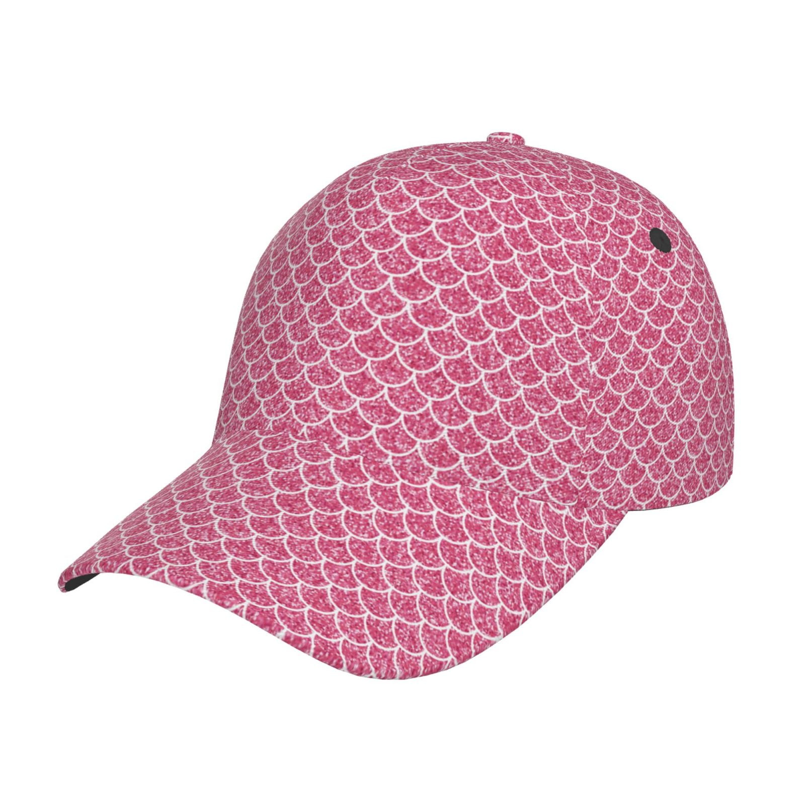 Kdxio Unisex Fish Scales Pattern Baseball Cap Unisex Washed Classic ...
