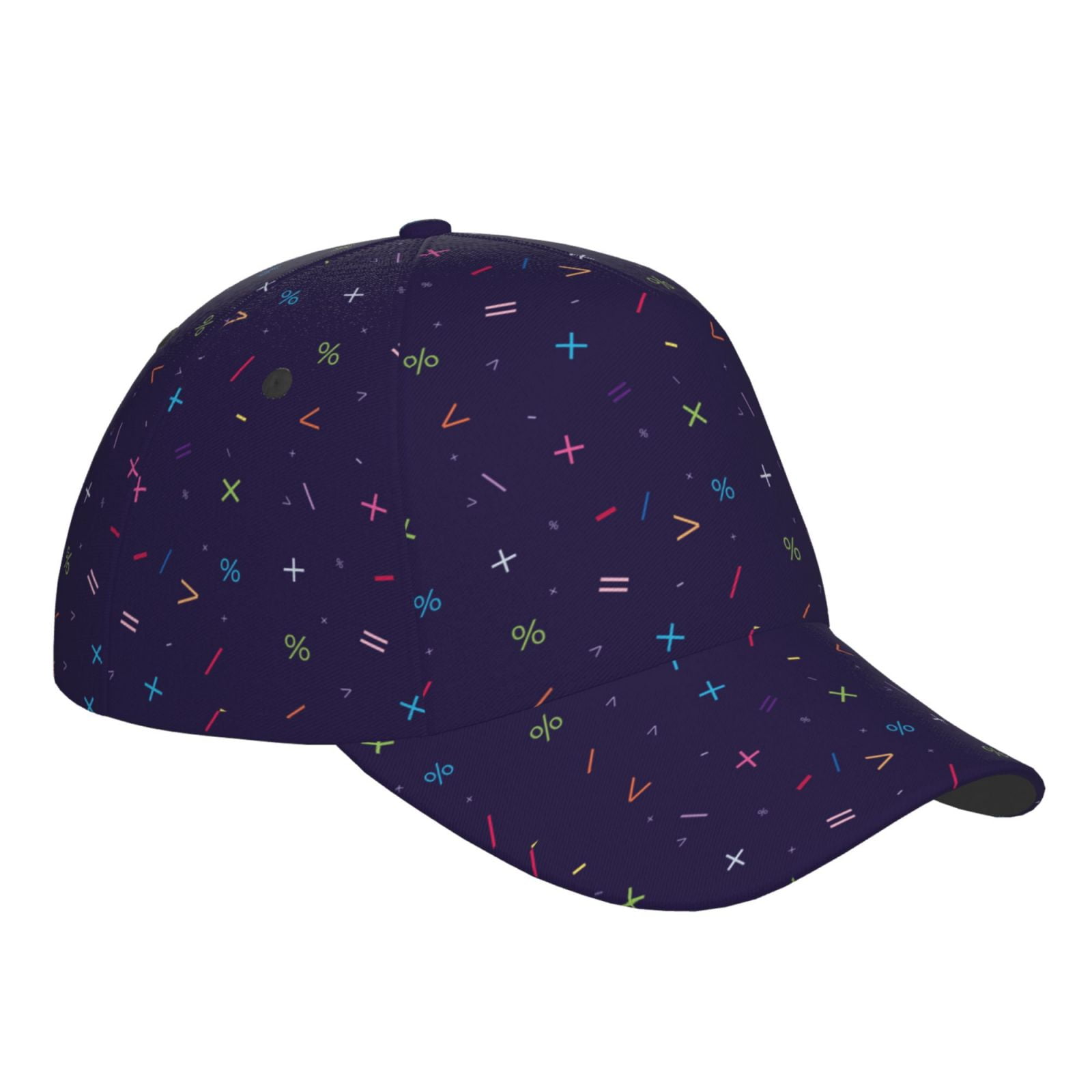Kdxio Unisex Mathematical Symbols Pattern Baseball Cap Unisex Washed ...