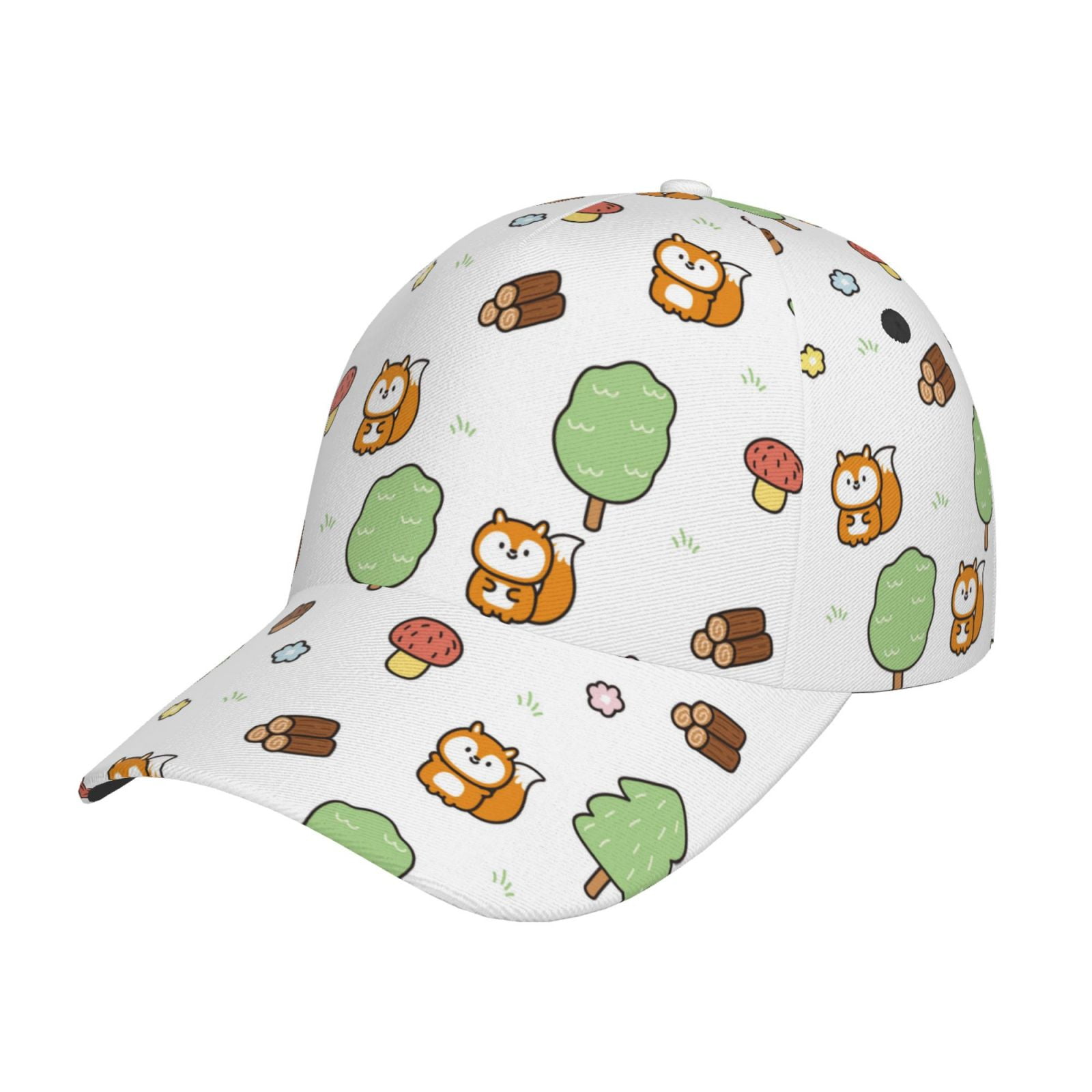 Kdxio Unisex Tree Squirrel Pattern Baseball Cap Unisex Washed Classic ...