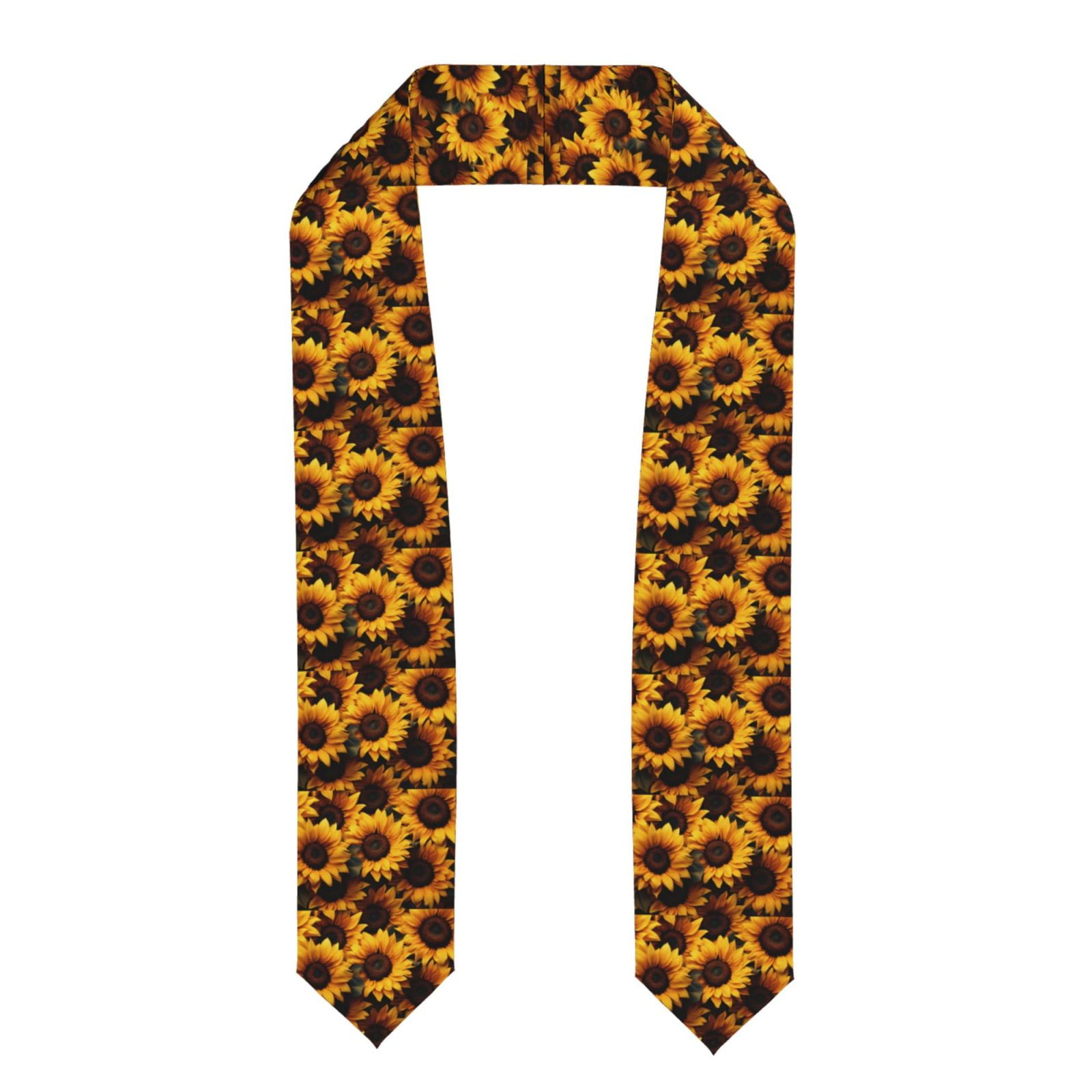 Kdxio Vibrant Sunflower Blooms Graduation Stole Class, Graduation Sash ...
