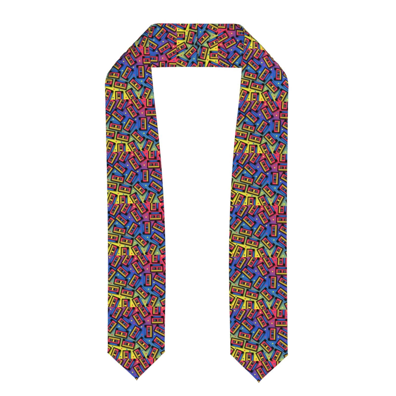 Kdxio Vintage Audio Cassettes Graduation Stole Class, Graduation Sash ...