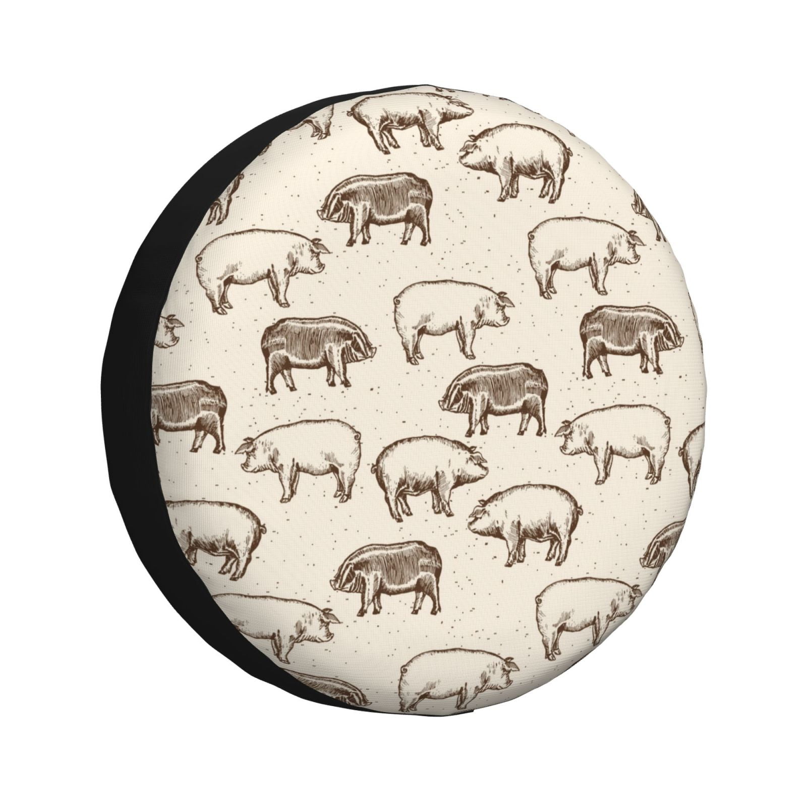 Kdxio Vintage Farm Pigs for Tire Cover Wheel Protectors Tyre Covers ...