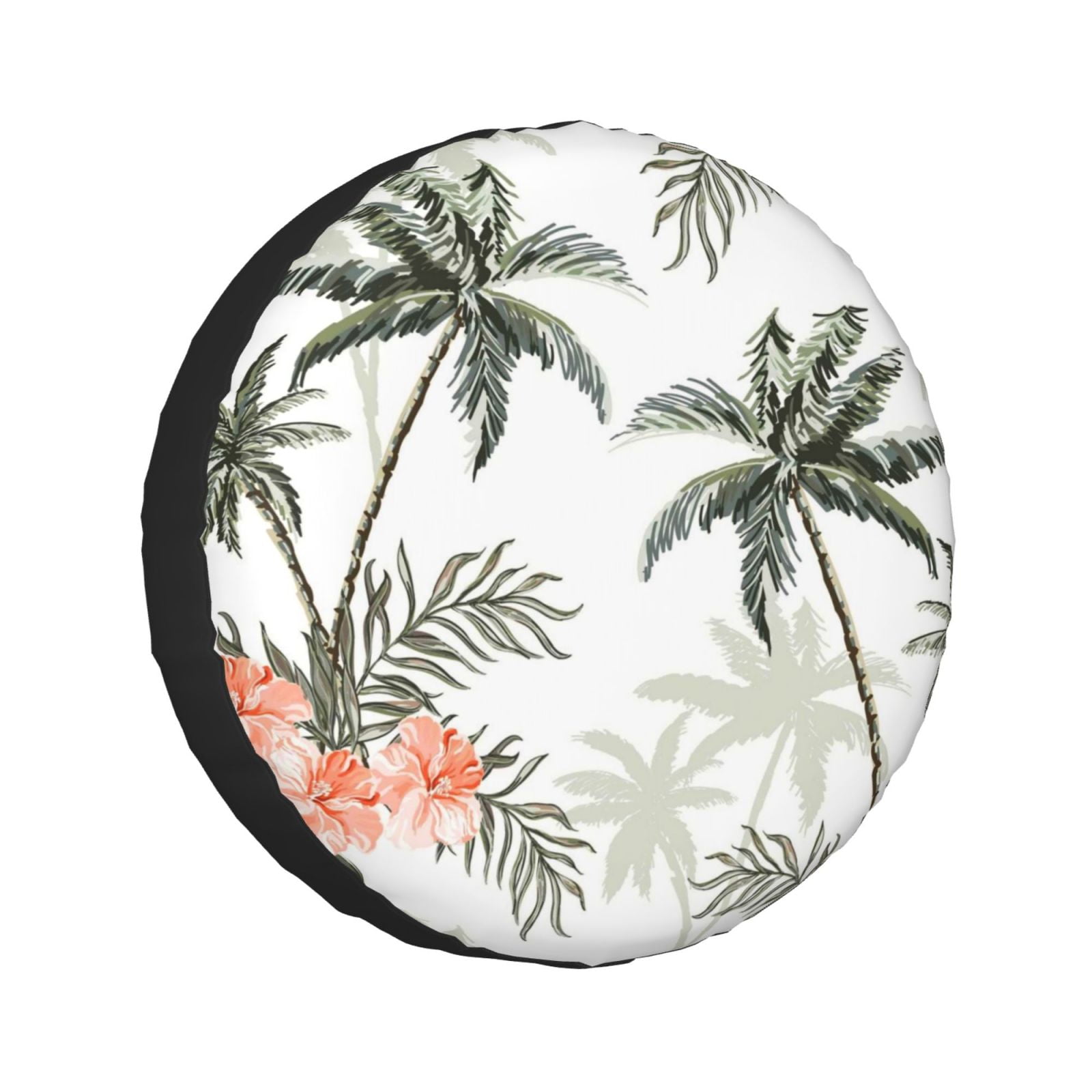 Kdxio Vintage Palm Trees for Tire Cover Wheel Protectors Tyre Covers ...