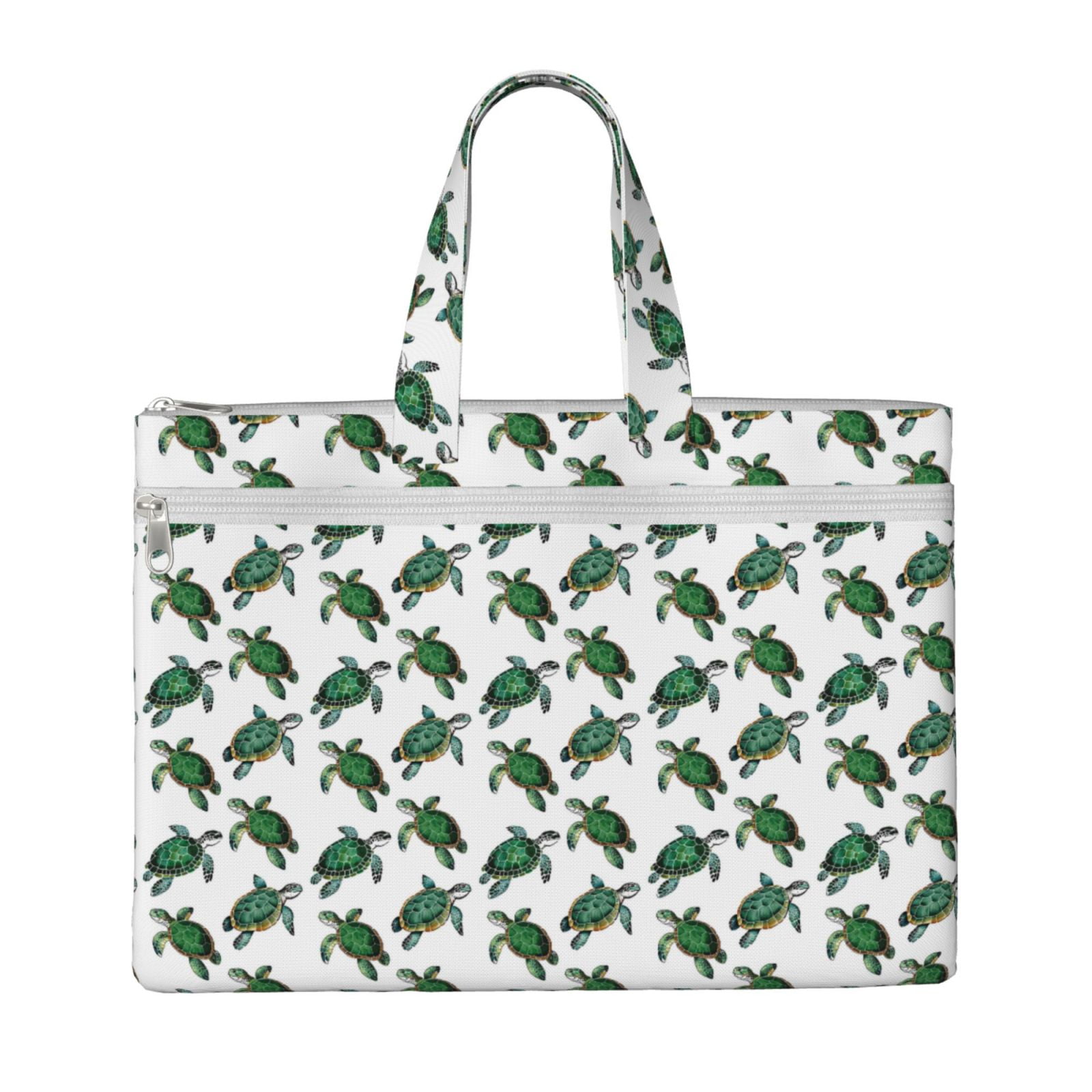Kdxio Watercolor Turtle File Tote Document Bag Business Briefcase Bag ...