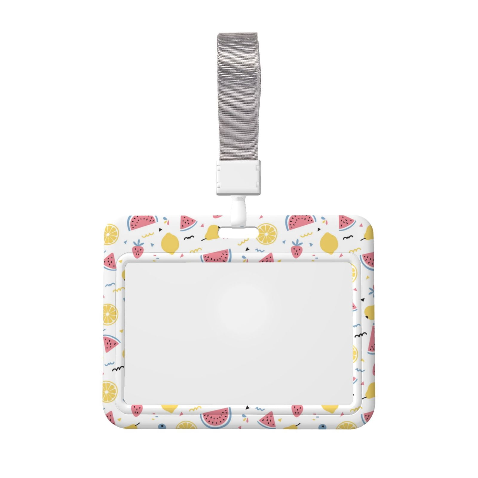 Kdxio Watermelon And Lemon Card Badge Holder Work Badge Sleeve for ...