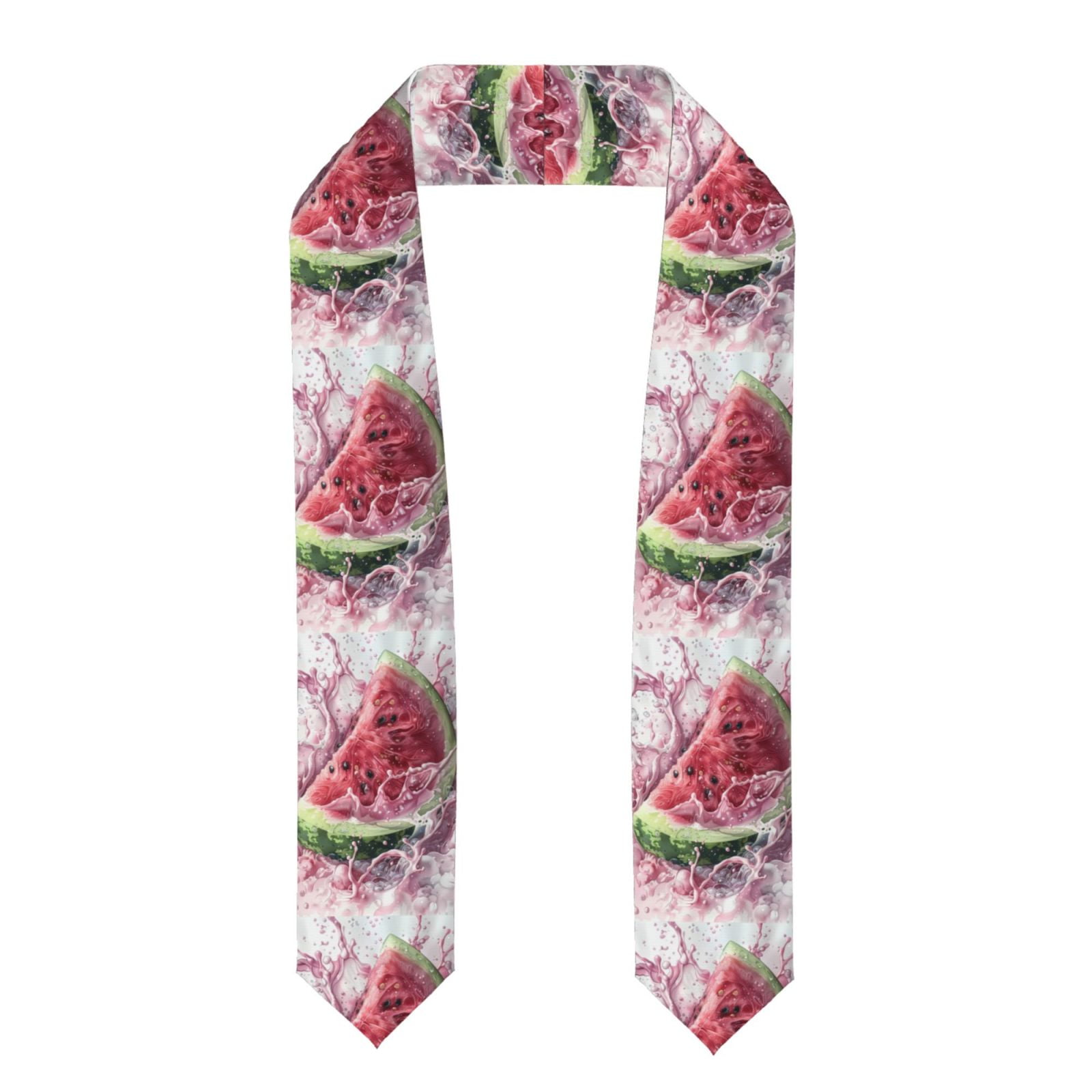 Kdxio Watermelon Splash Realism Art Graduation Stole Class, Graduation ...