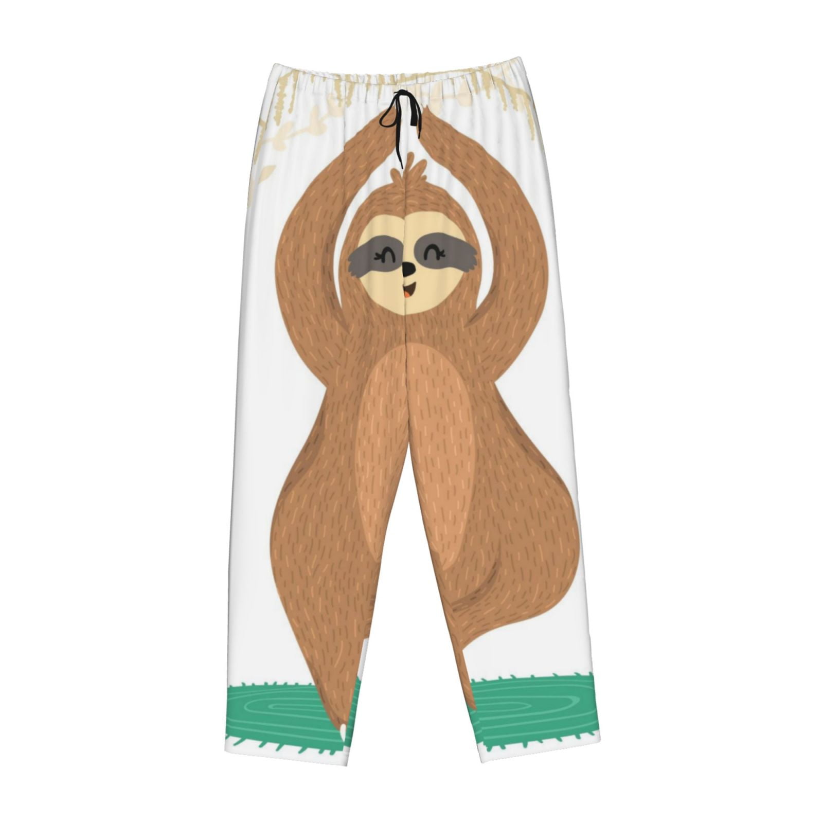 Kdxio Women's Comfy Stretch Cute Sloth In Yoga Pose TreePrint ...
