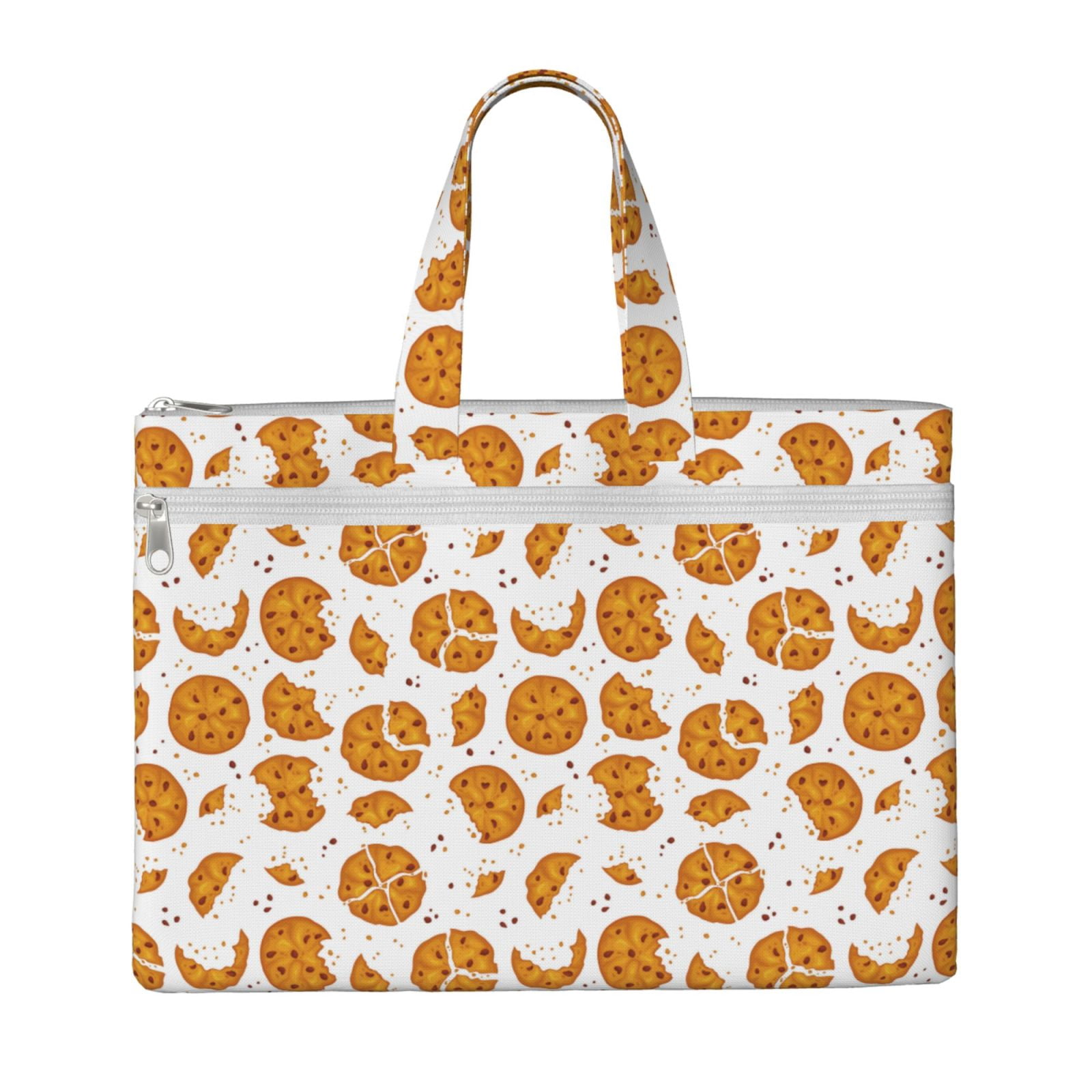 Kdxio Yellow Biscuit File Tote Document Bag Business Briefcase Bag ...