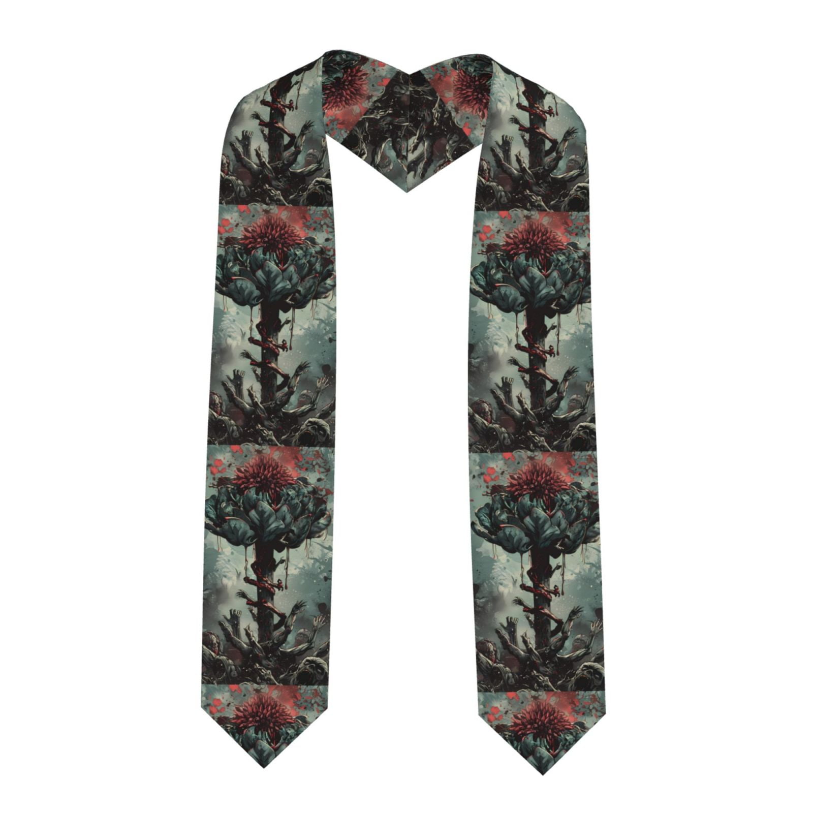 Kdxio Zombie Flower Apocalypse Graduation Stole Class, Graduation Sash ...