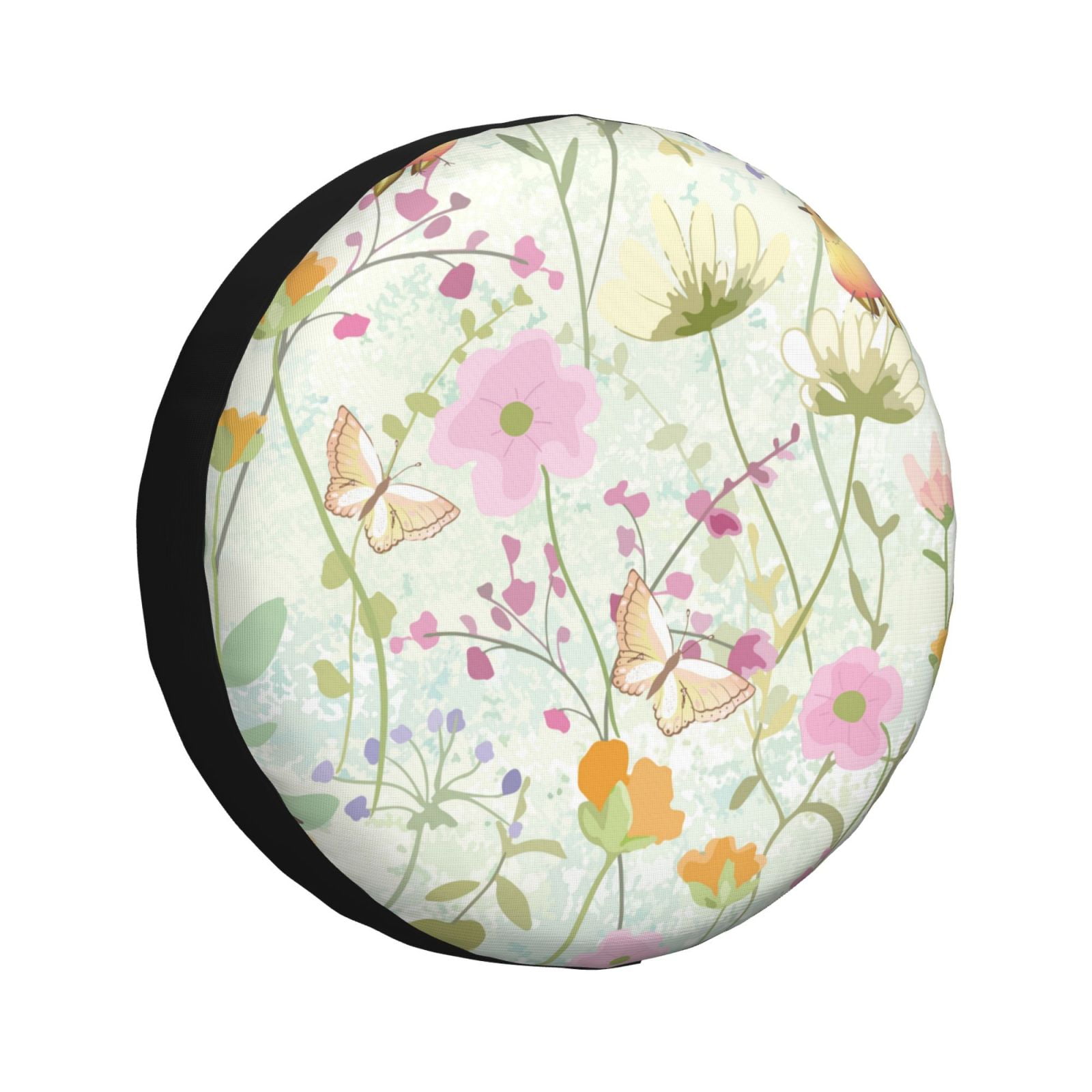 Kdxio bird and butterfly Tire Cover Wheel Protectors Tyre Covers ...