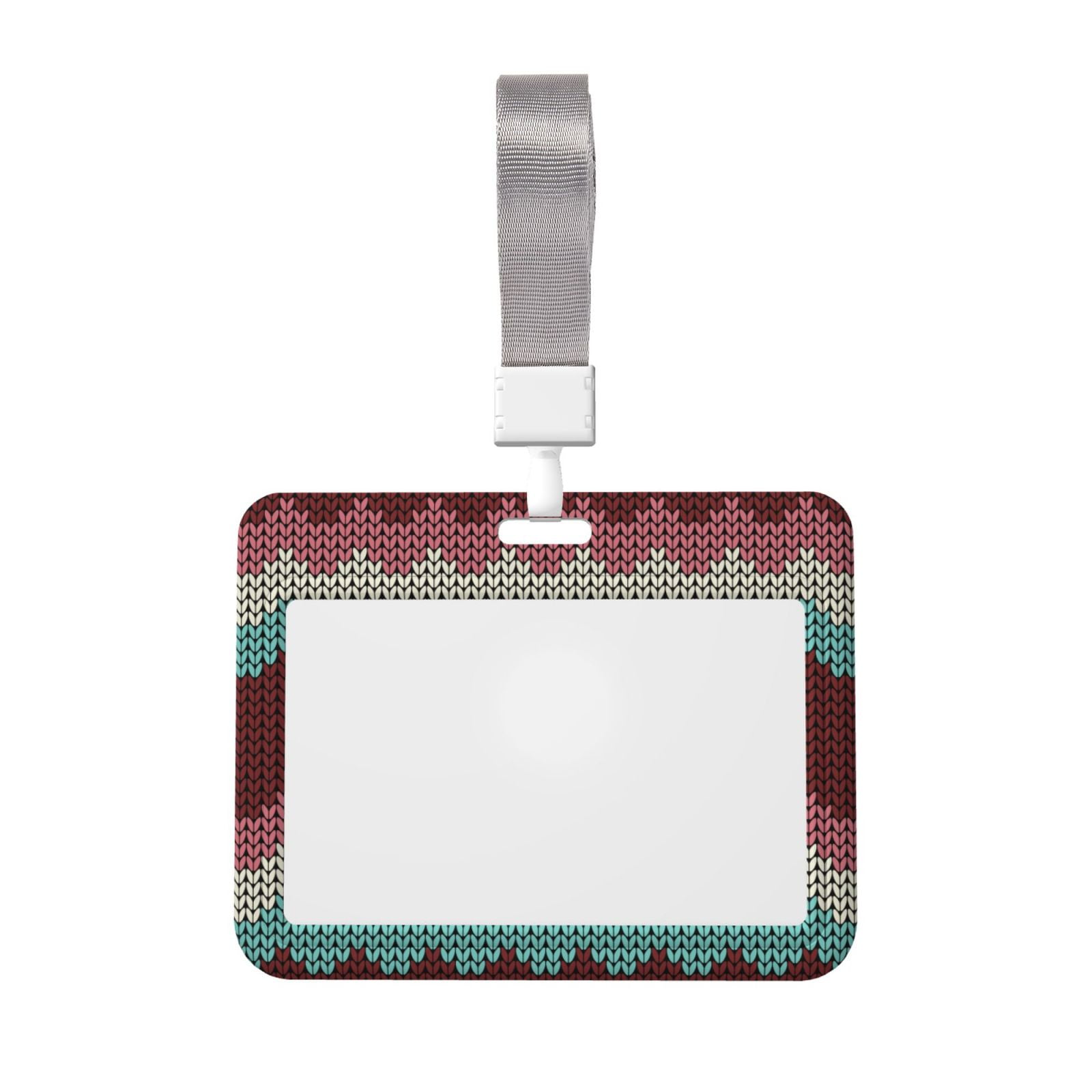 Kdxio fall leaf Element Card Badge Holder Work Badge Sleeve for Office ...