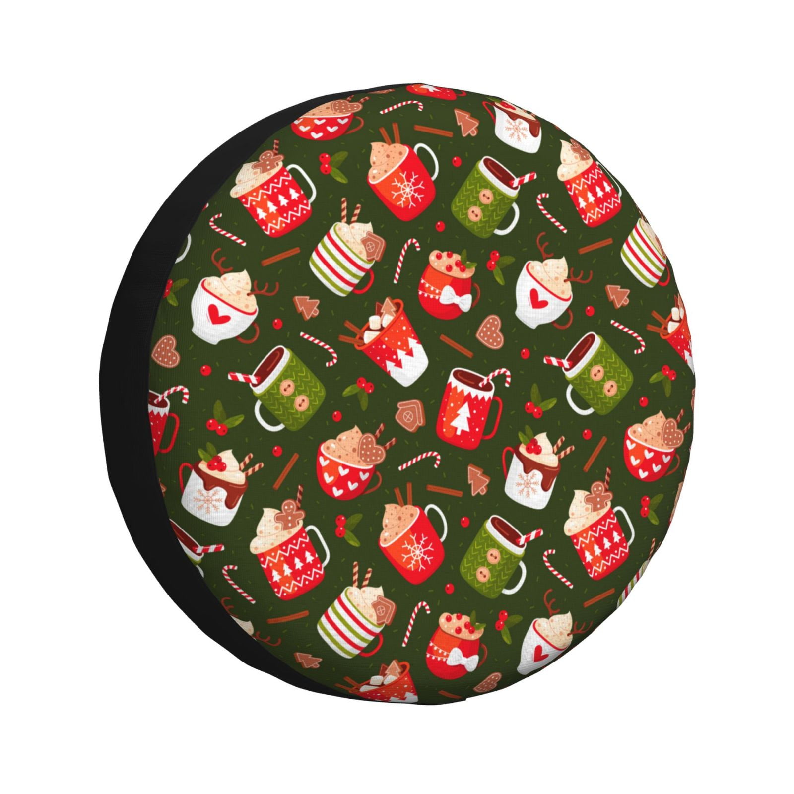 Kdxio red green coffee cup for Tire Cover Wheel Protectors Tyre Covers ...
