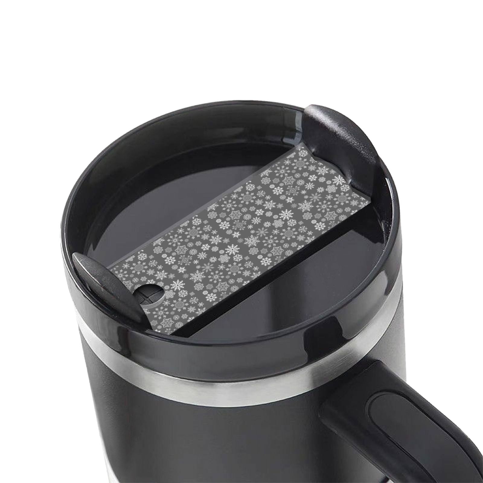 Kdxio simple white Snowflake Name Plate Compatible Stanley Cups Name ...