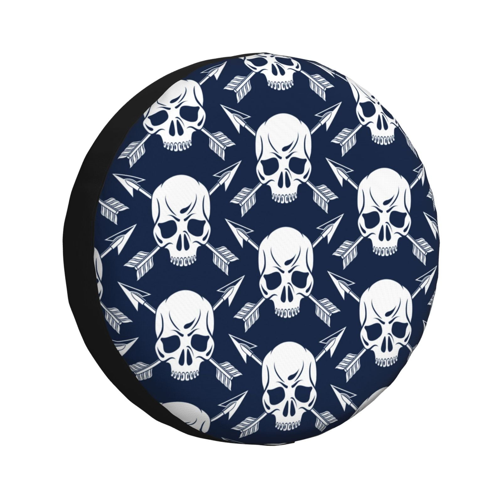 Kdxio white arrow Skull for Tire Cover Wheel Protectors Tyre Covers ...