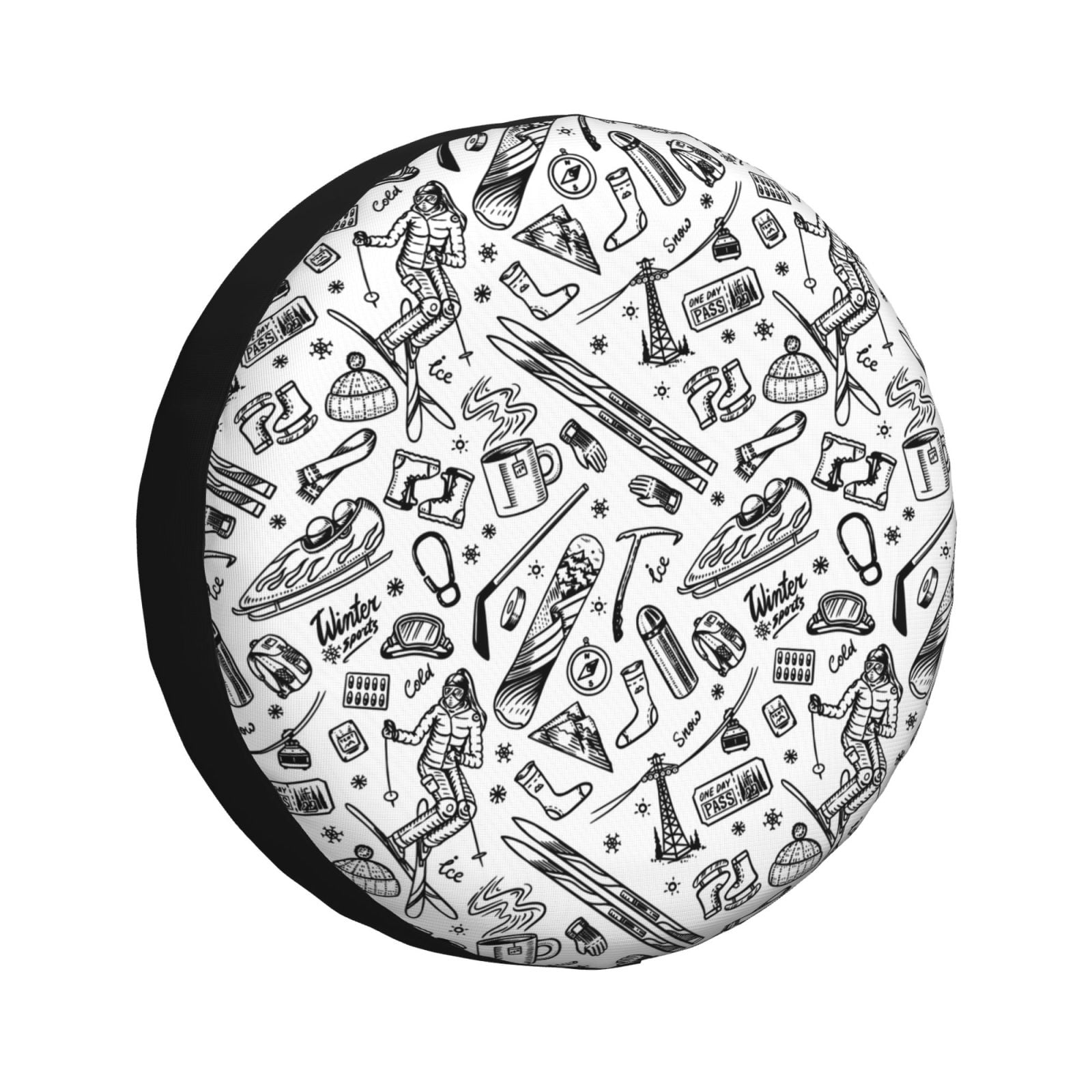 Kdxio winter Ski Element for Tire Cover Wheel Protectors Tyre Covers ...
