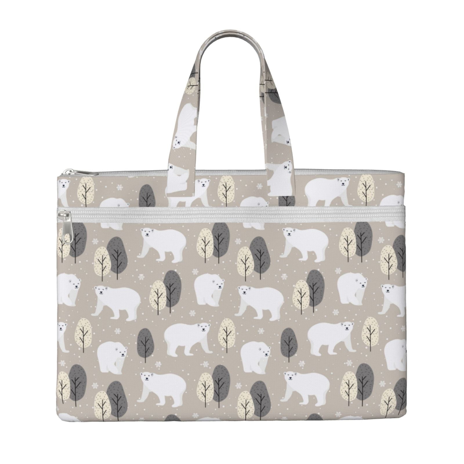 Kdxio winter Snowflake beer File Tote Document Bag Business Briefcase ...