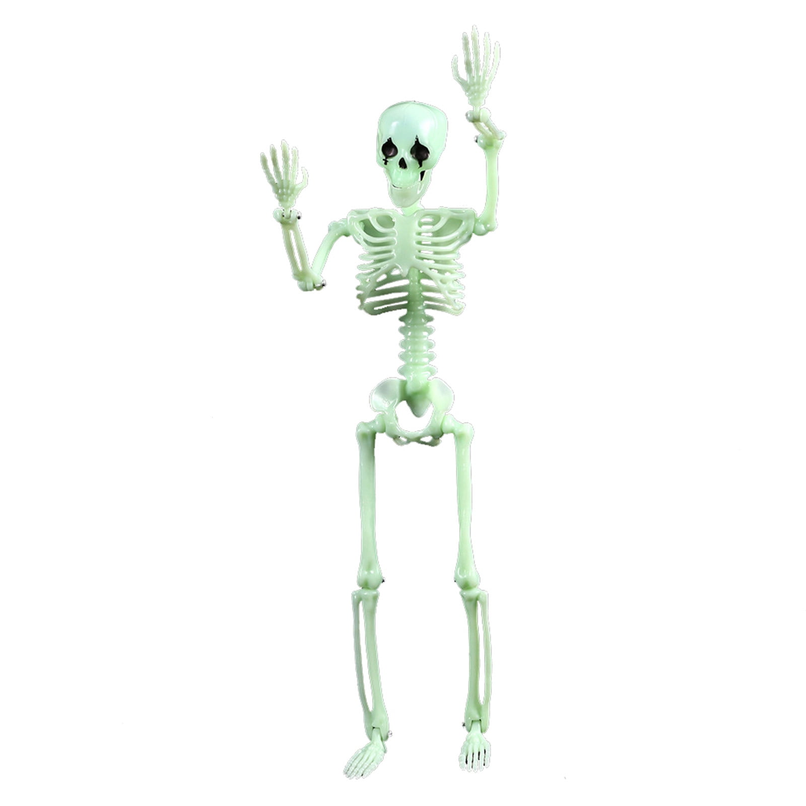 Ke1Clo 16" Halloween Skeleton, Full Body Realistic Bones with Movable ...