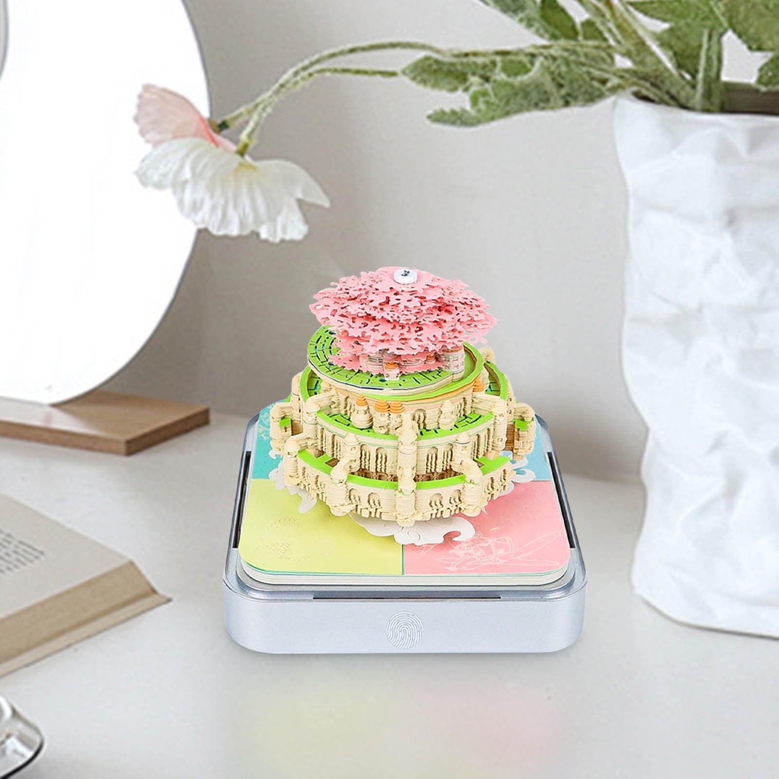 Ke1Clo 3D Memo Pad Time Piece Calendar 2024, 3D Art Calendar 2024 Desk Calendar, DIY Creative ...