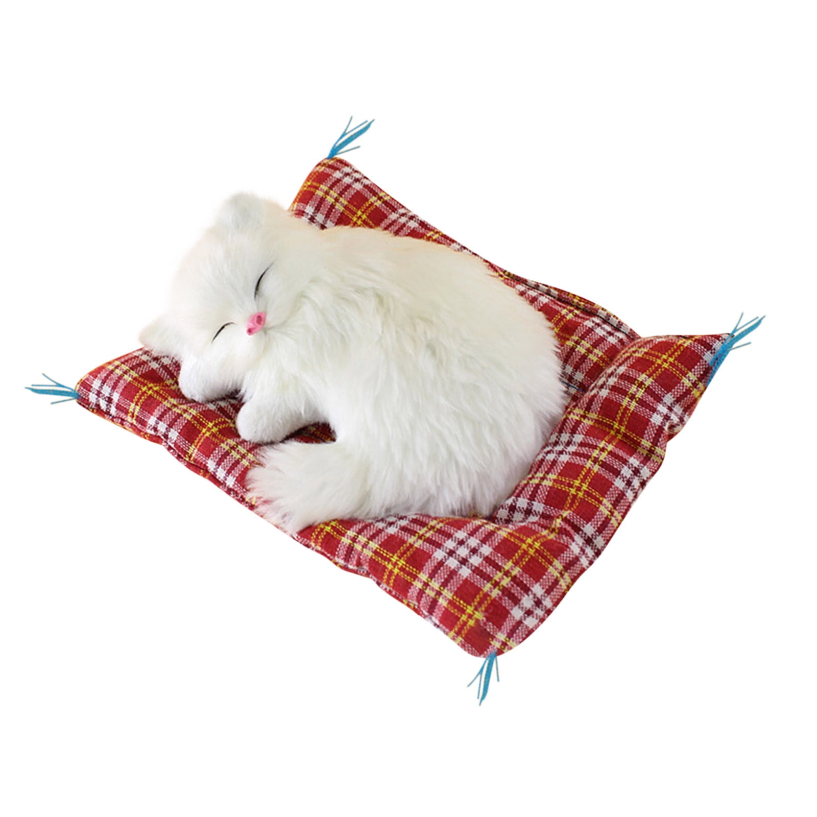 Ke1Clo Cat Stuffed Animal, Simulation Lovely Cat Make Sounds Doll Cute ...