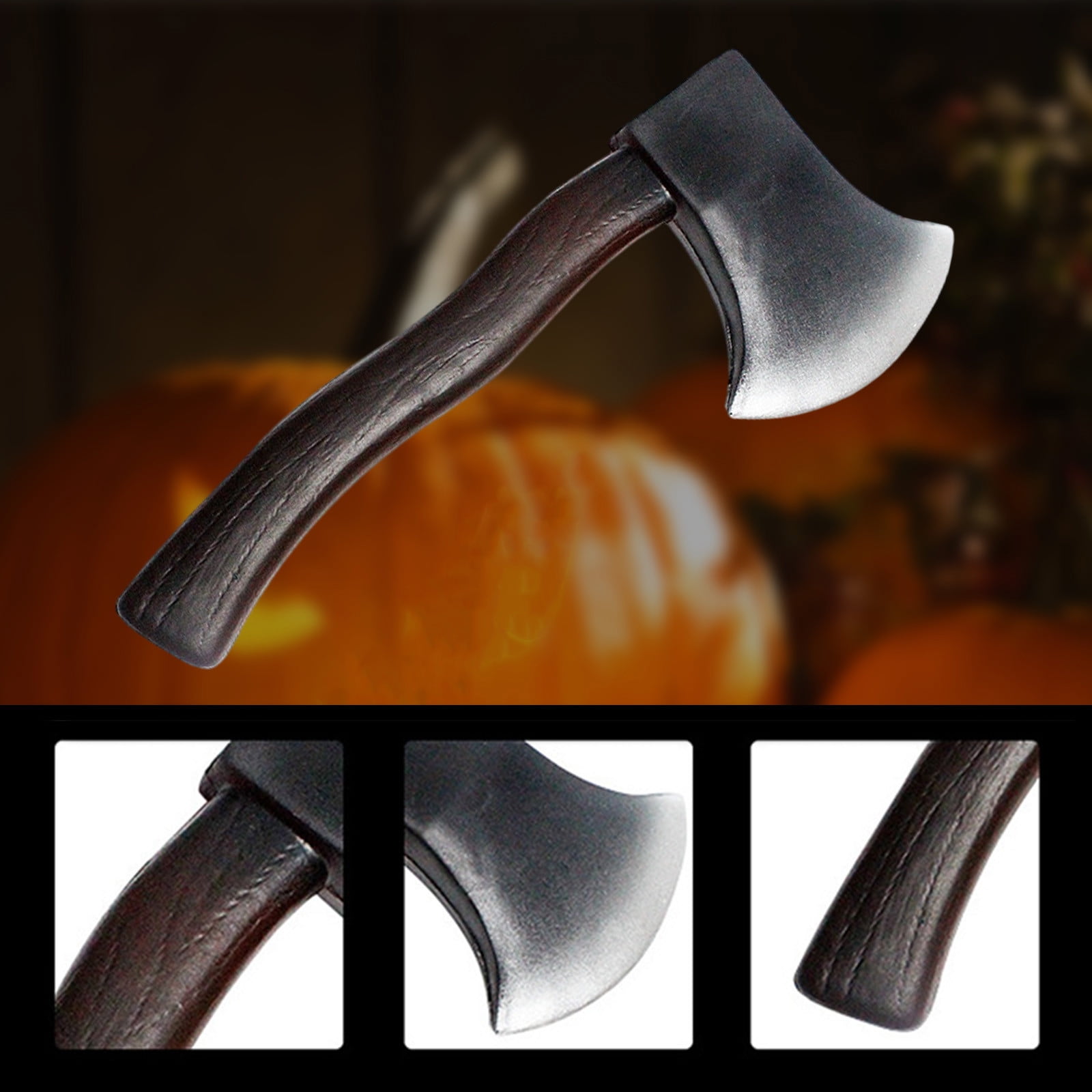Ke1Clo Halloween Toy Axe under $5! Realistic Foam Hatchet Prop for ...