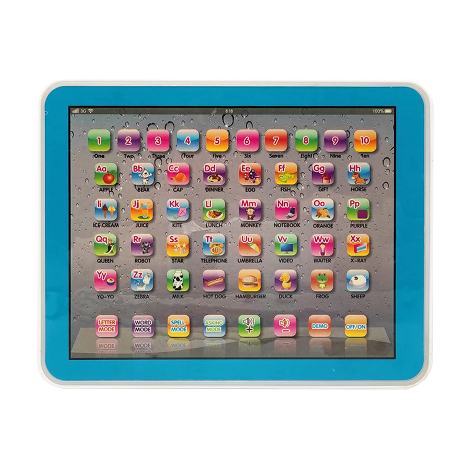 Ke1Clo Learning Tablet for Toddlers 1-3 (Blue), Kids Learning Tablet ...