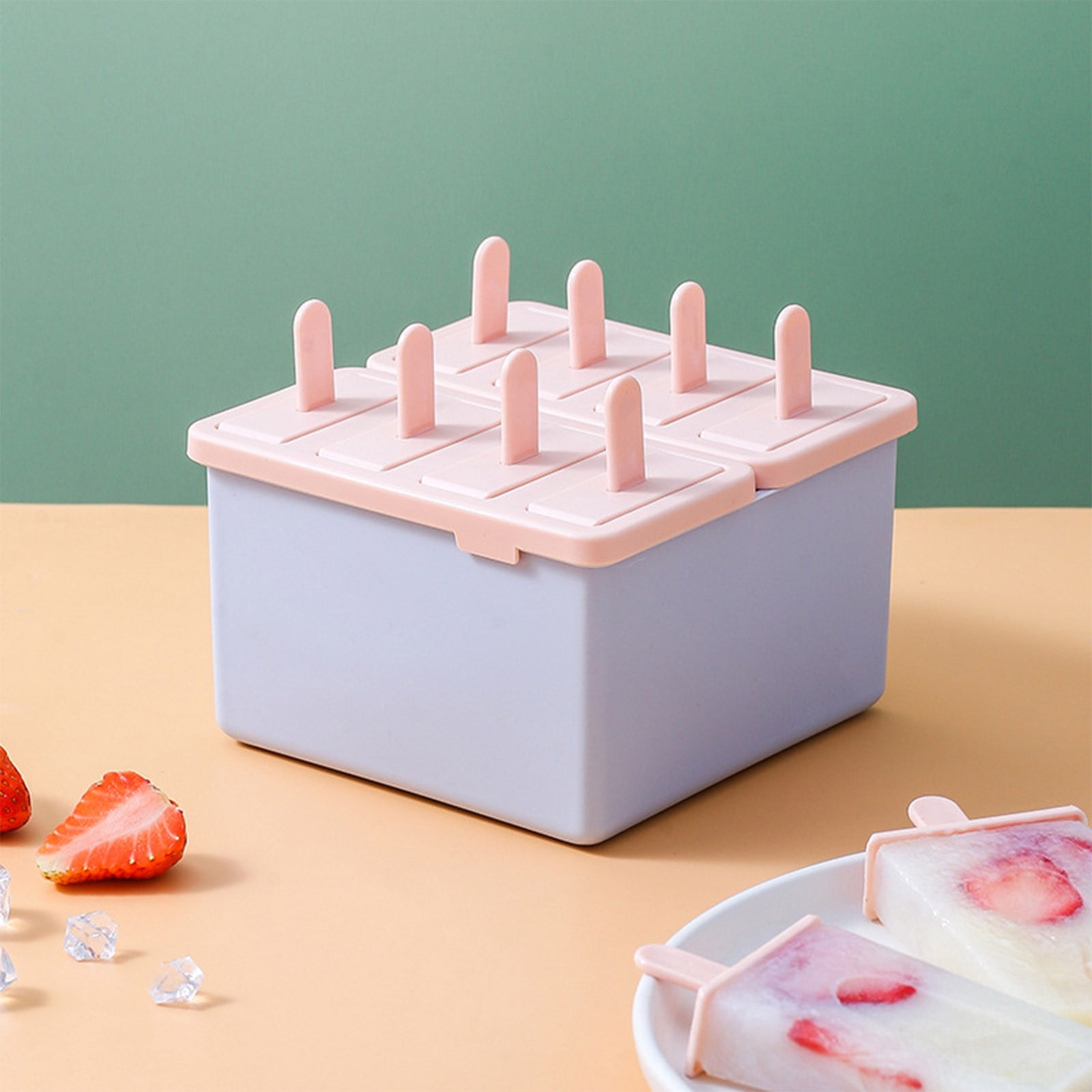 Ke1Clo Popsicle Mold under $5! 8-Pack Ice Cream Mold Food Grade Leak ...