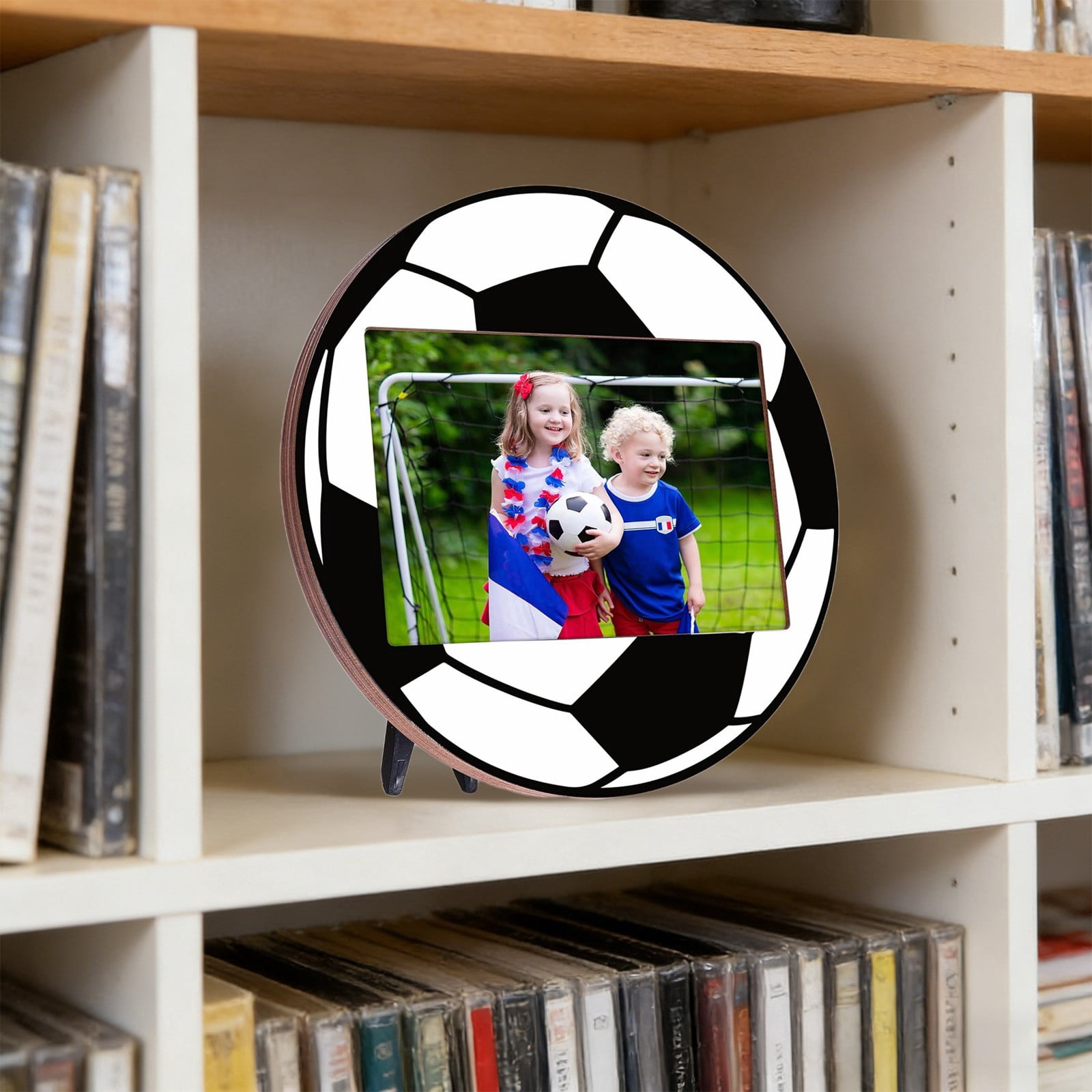 Ke1Clo Wooden 6x4 Inch Photo Frame, Sport Themed Kids Teenagers Players ...