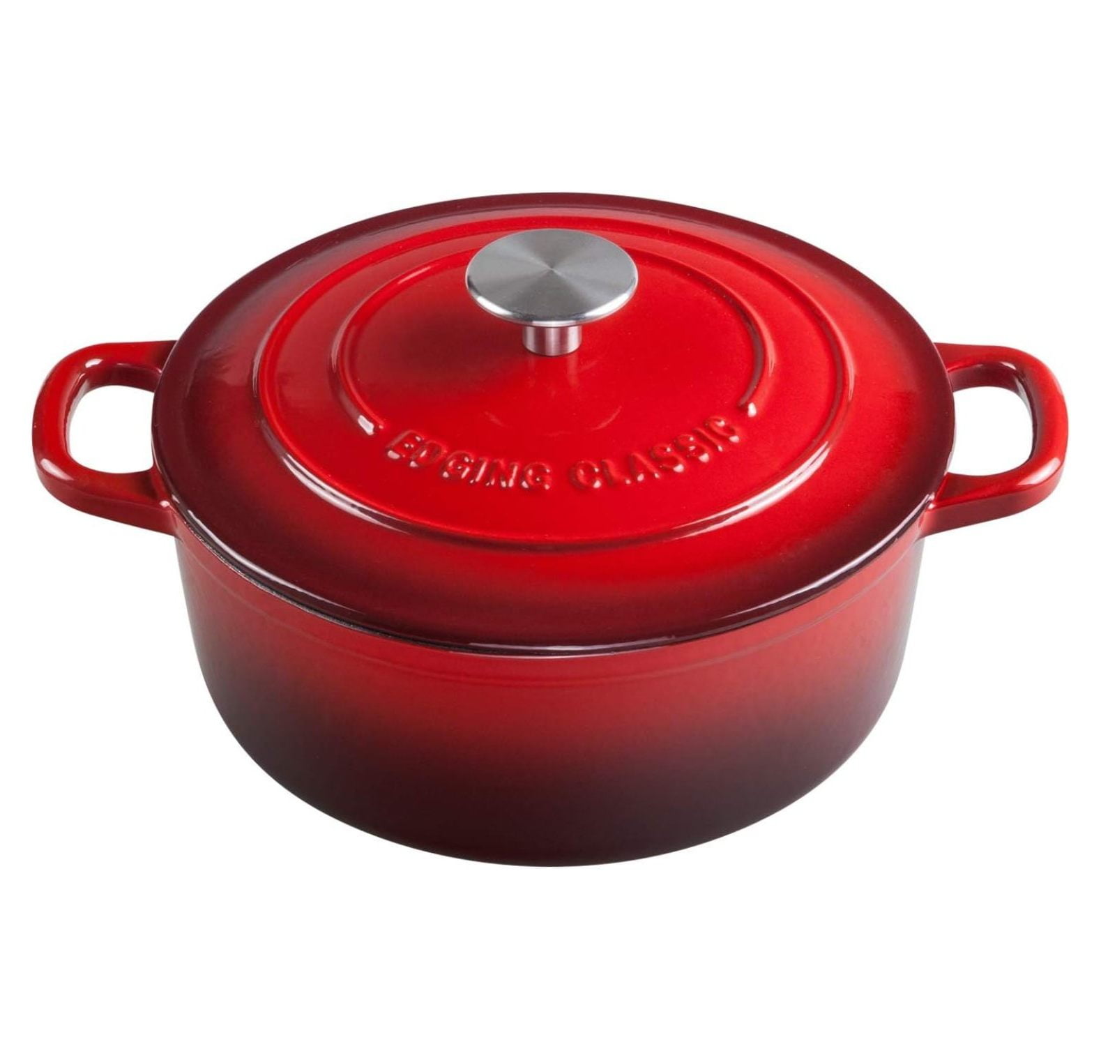 KeLiang Enameled Cast Iron Dutch Oven, 5.5 Quart, Round Dutch Ovens Pot ...