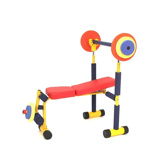KeLiang Fun and Fitness Exercise Equipment for Kids - Weight Bench Set ...